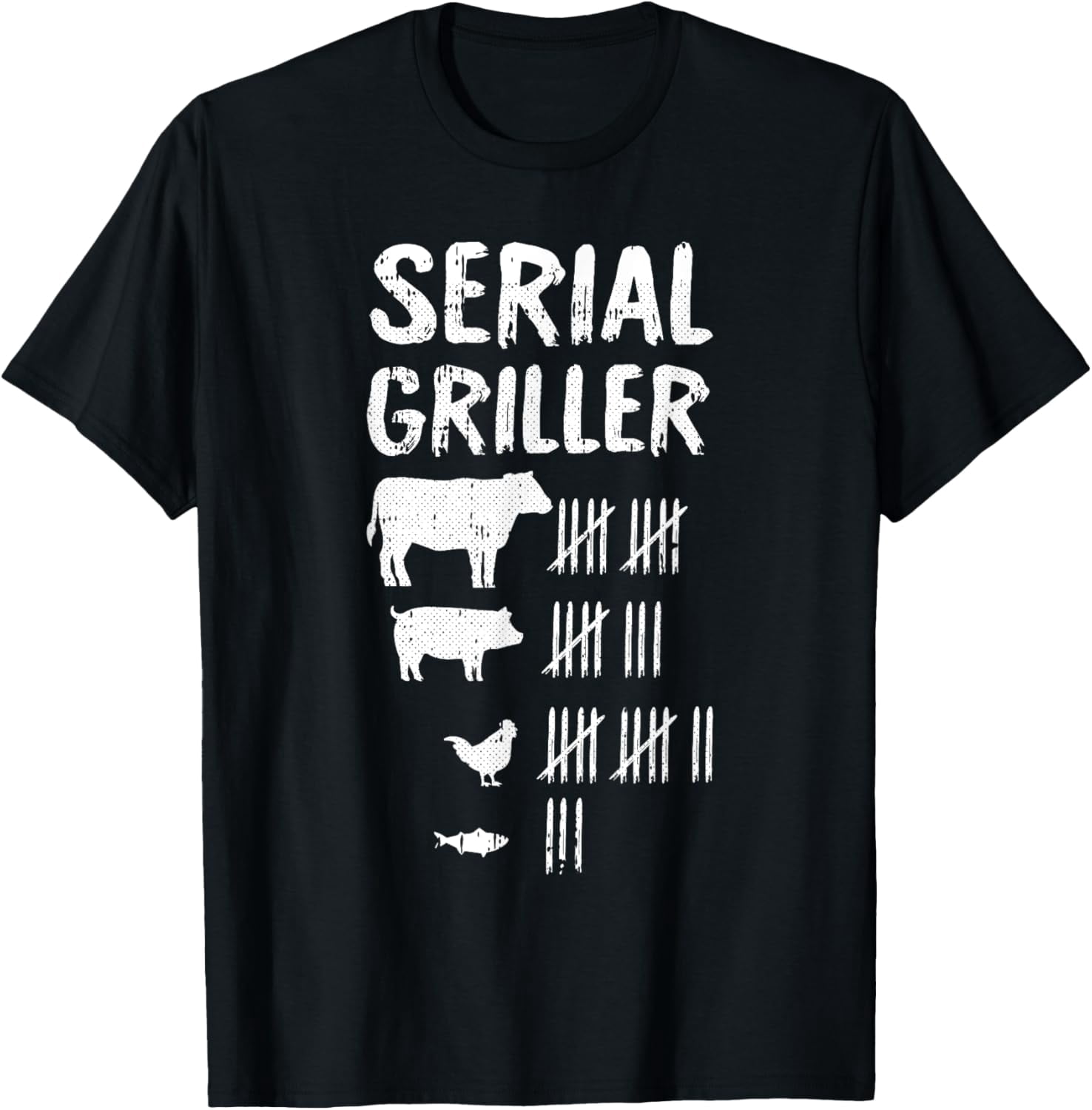 t-shirt Serial Griller Fathers Day Funny Grilling Grill BBQ Master T ...