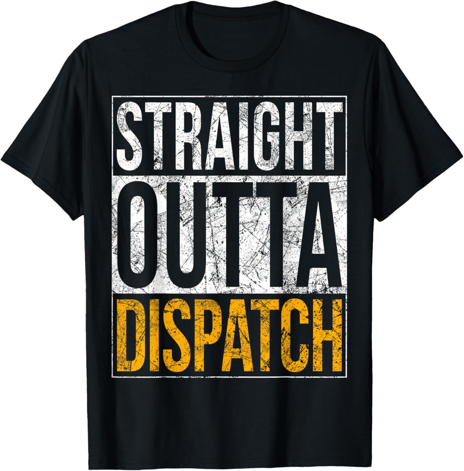 t-shirt Straight Outta 911 Dispatch - Dispatcher Shirt mens，black，women ...