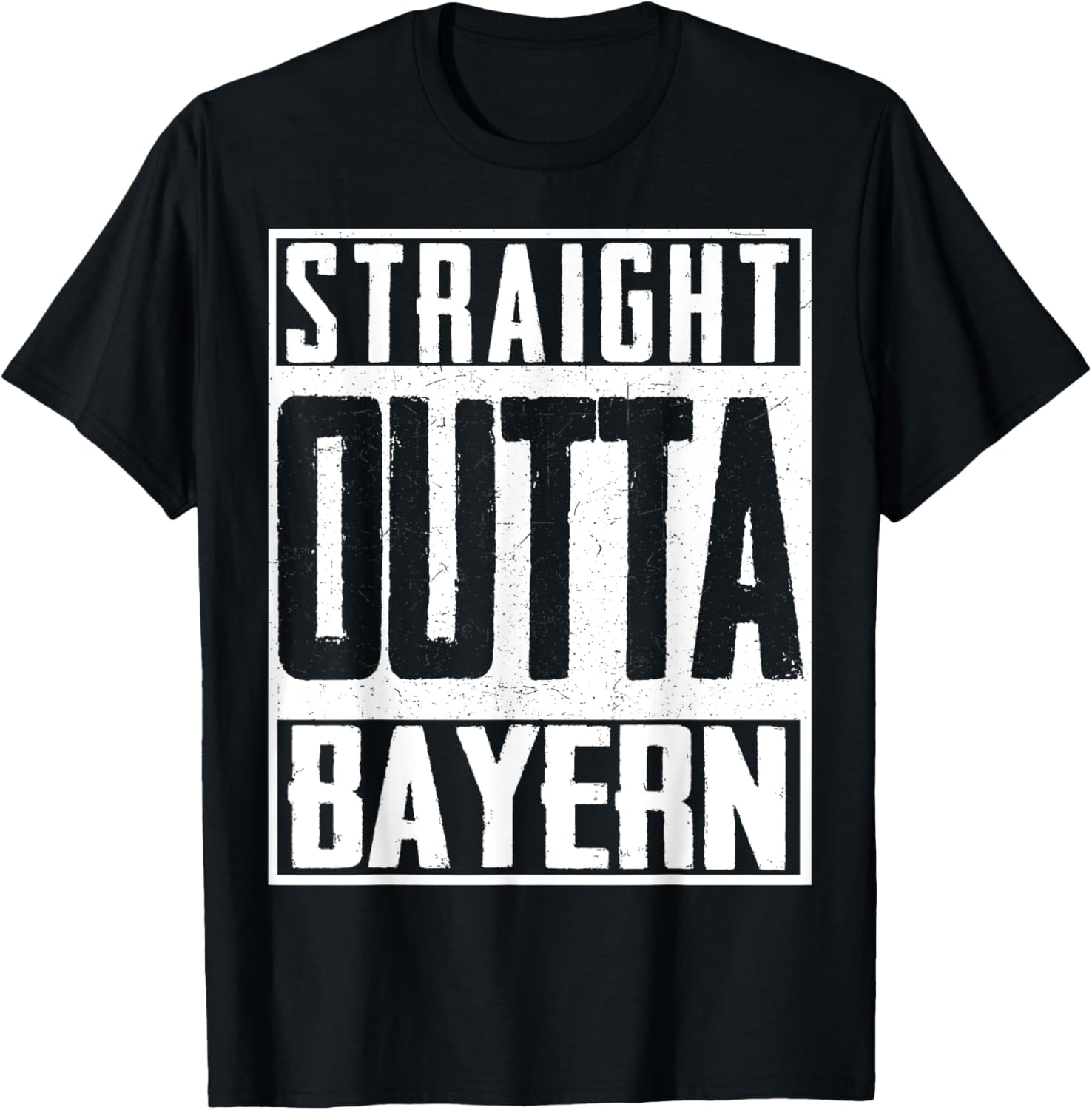 t-shirt Straight Outta Bayern Munich Bavaria Oktoberfest T-Shirt mens ...