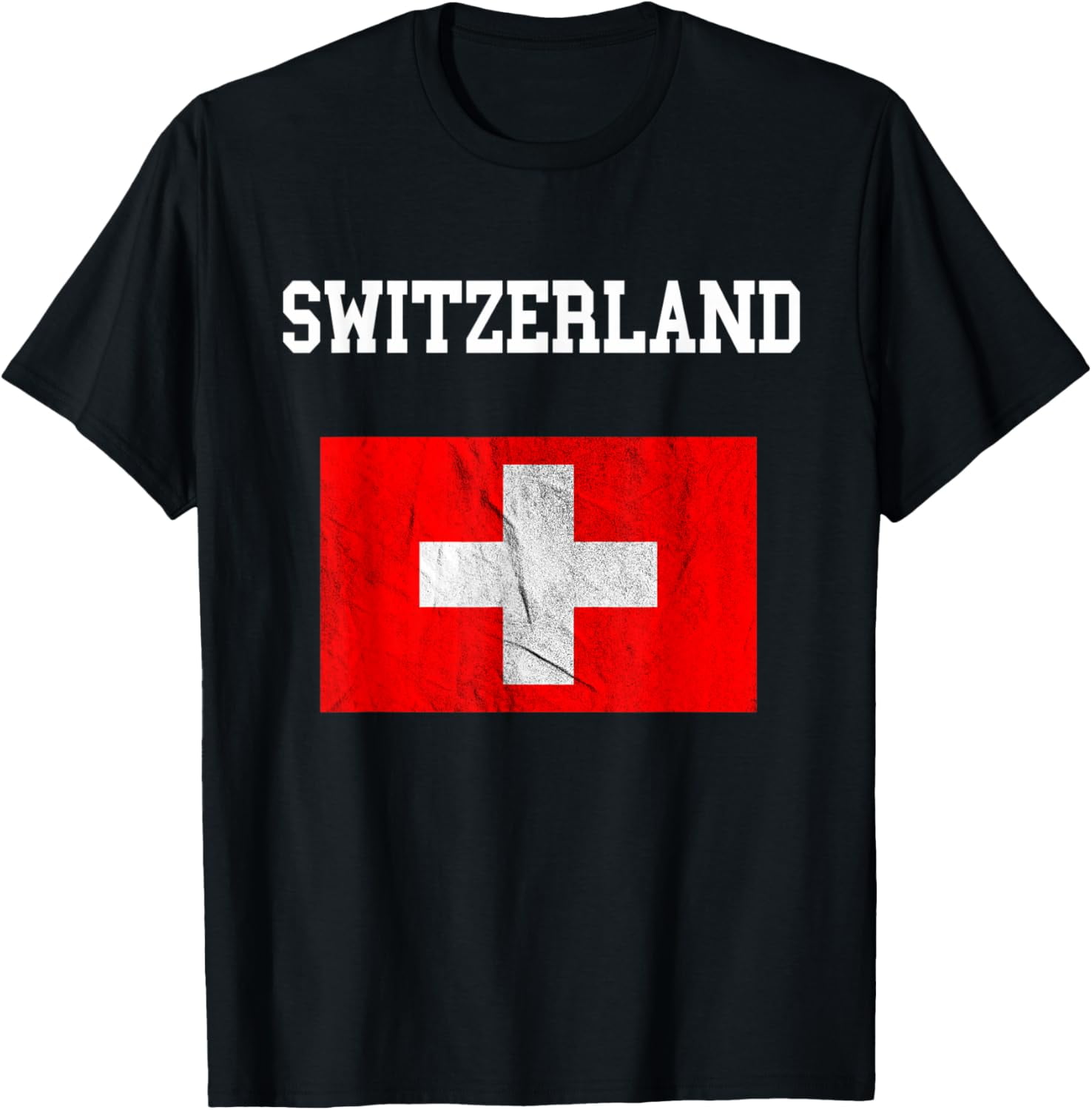 t-shirt Switzerland Swiss Flag Swiss Roots Tourist Schweizer T-Shirt ...