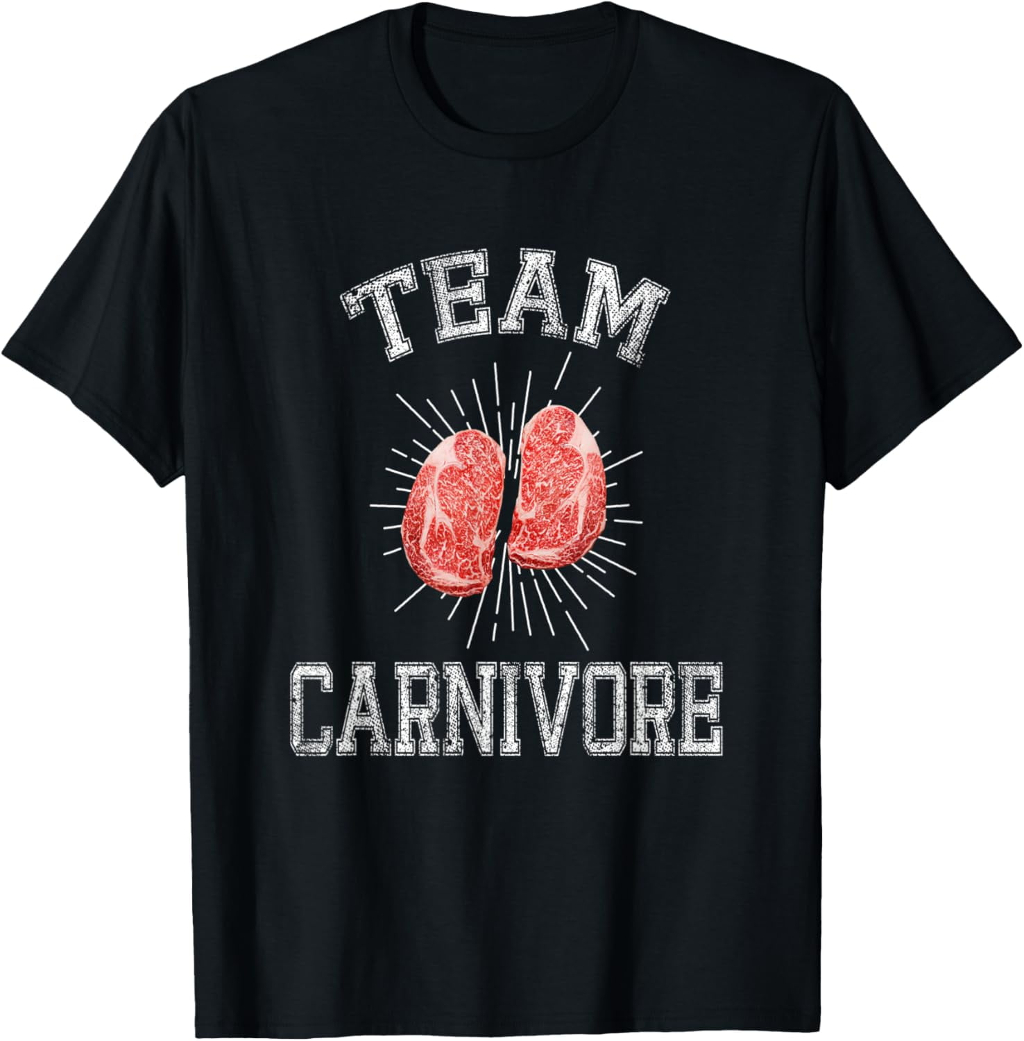 t-shirt Team Carnivore Keto Carnivore Meat Eater BBQ Beef T-Shirt mens ...