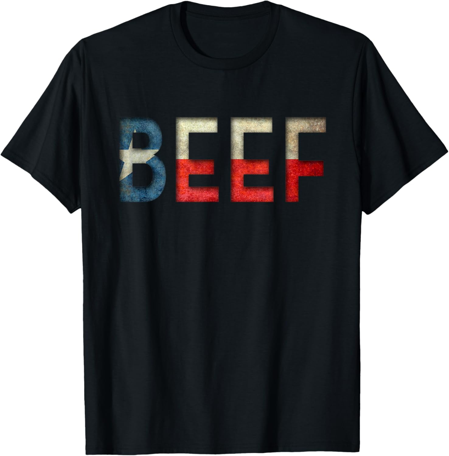 t-shirt Texas Beef: The Heart of Barbecue T-Shirt mens，black，women ...