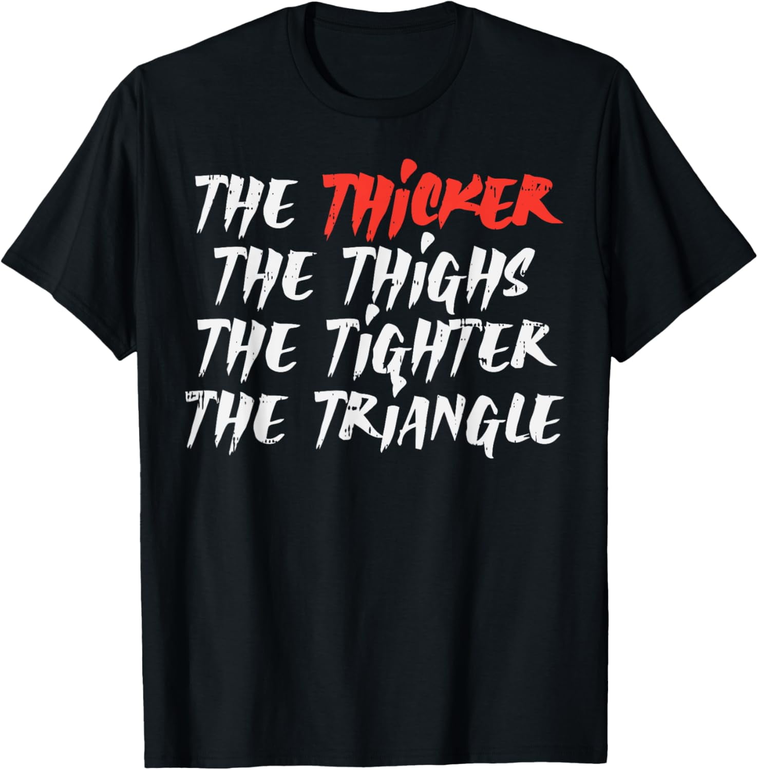t-shirt The Thicker Thighs Tighter Triangle BJJ Jiu Jitsu Judo Gift T ...