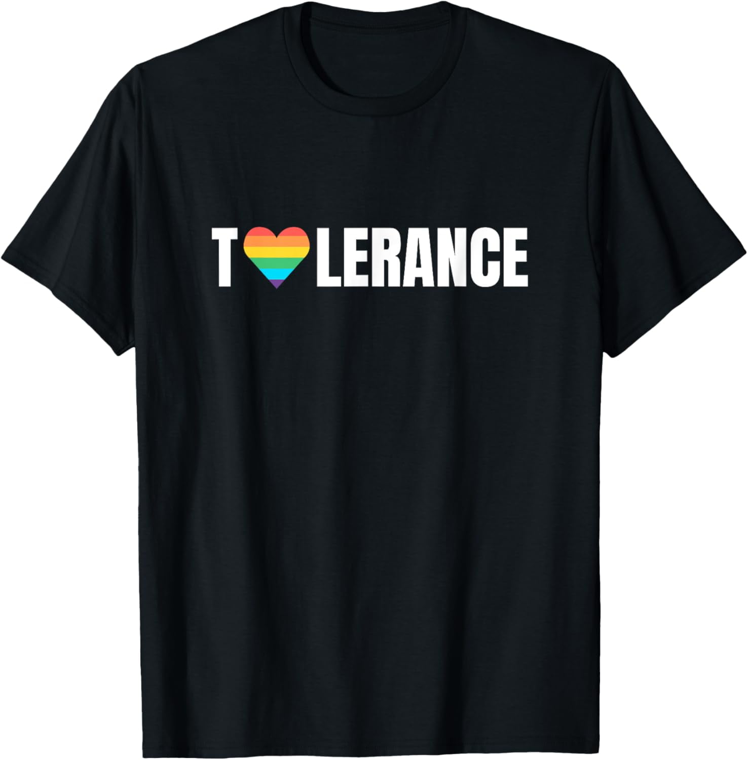 t-shirt Tolerance LGBTQ slogan for a mixed crowd with tolerance T-Shirt ...