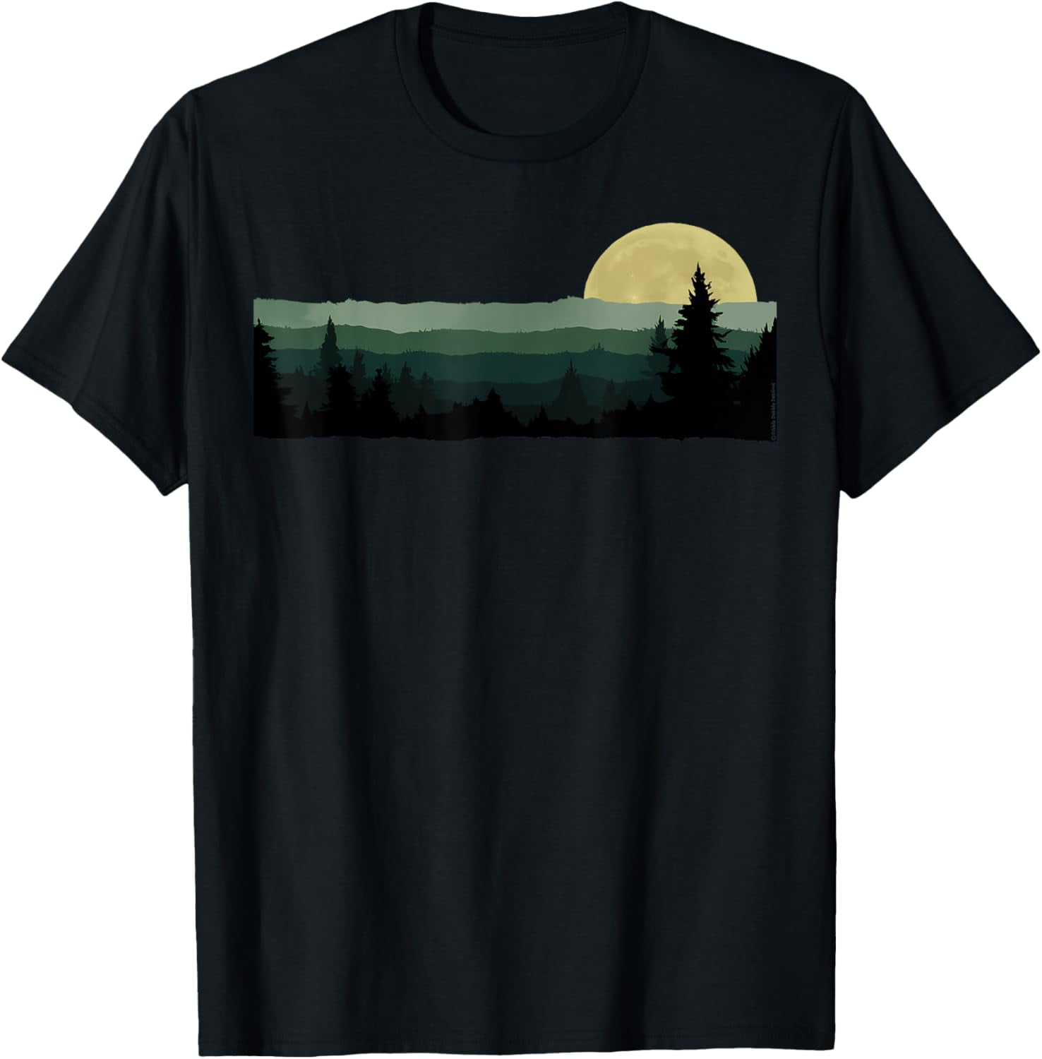 t-shirt Trees Nature Mountains Adventure Outdoor Wildlife Forest T ...