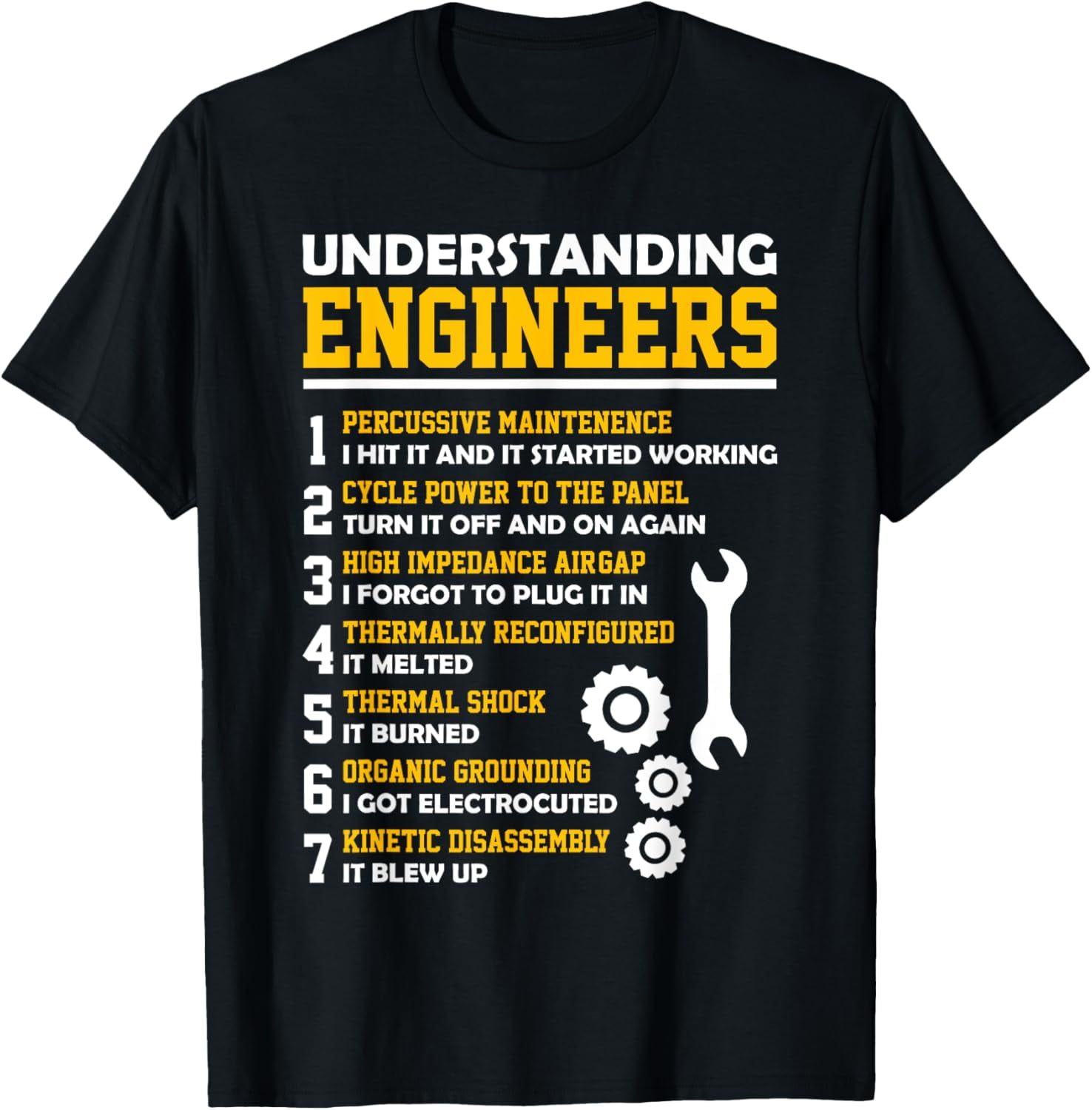 t-shirt Understanding Engineers - Funny Sarcastic Engineering T-Shirt. - Walmart.com