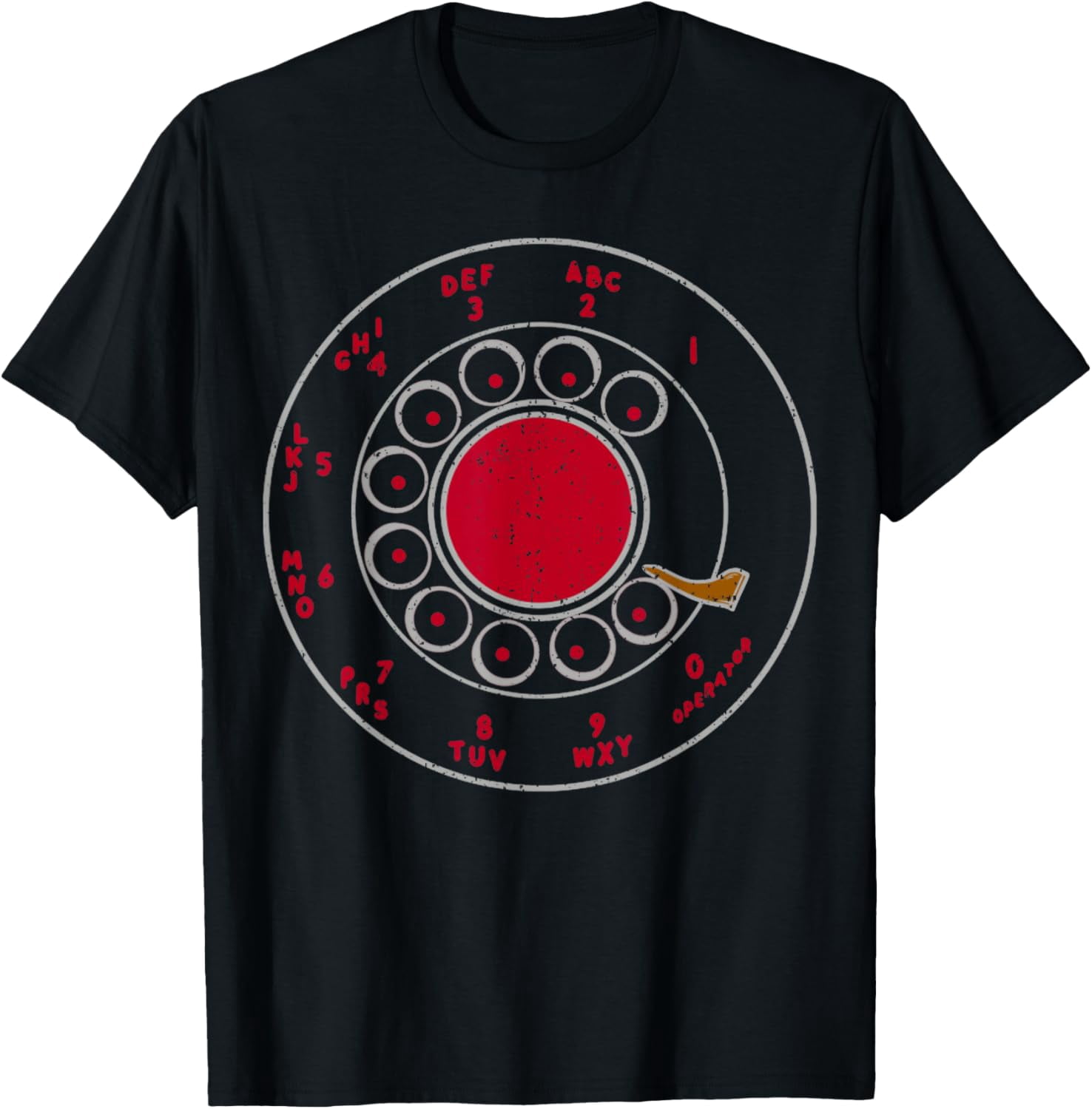 t-shirt Vintage Rotary Dial Retro Rotary Phone T-Shirt mens t shirt ...