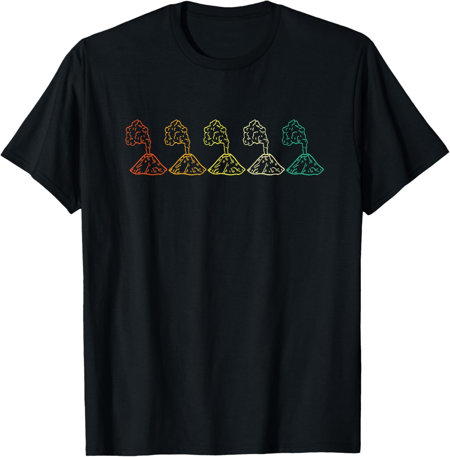 t-shirt Volcano Magma Lava Vintage Volcanology Volcanologist T-Shirt ...