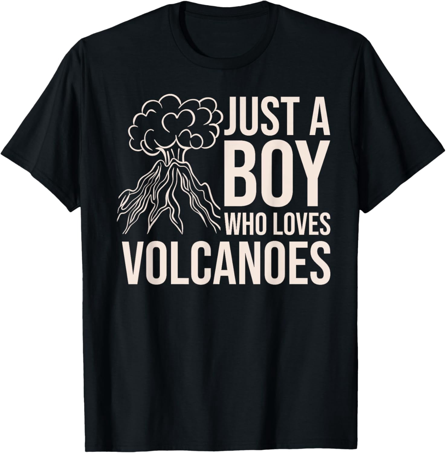 t-shirt Volcanologist Volcanoes Just A Boy Volcano T-Shirt - Walmart.com