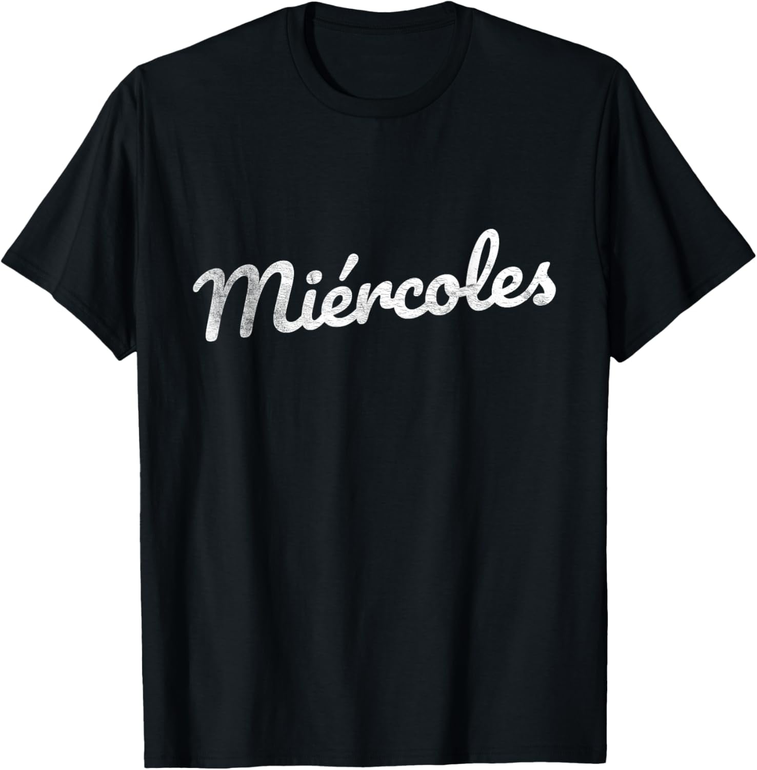 t-shirt Wednesday Miércoles Days of the Week In Spanish Hump Day T ...