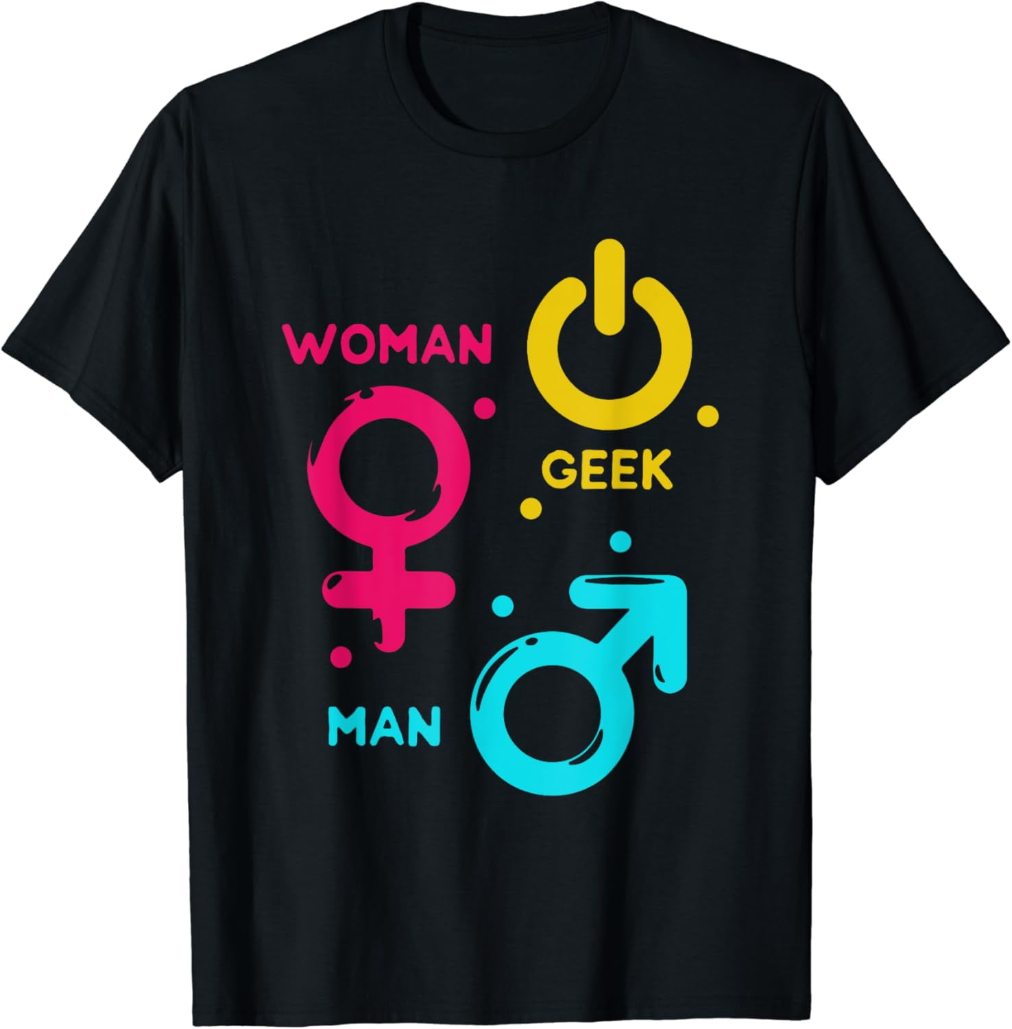 t-shirt Woman Man Geek PC Computer Nerd Geeky Tech Humor Technology T ...