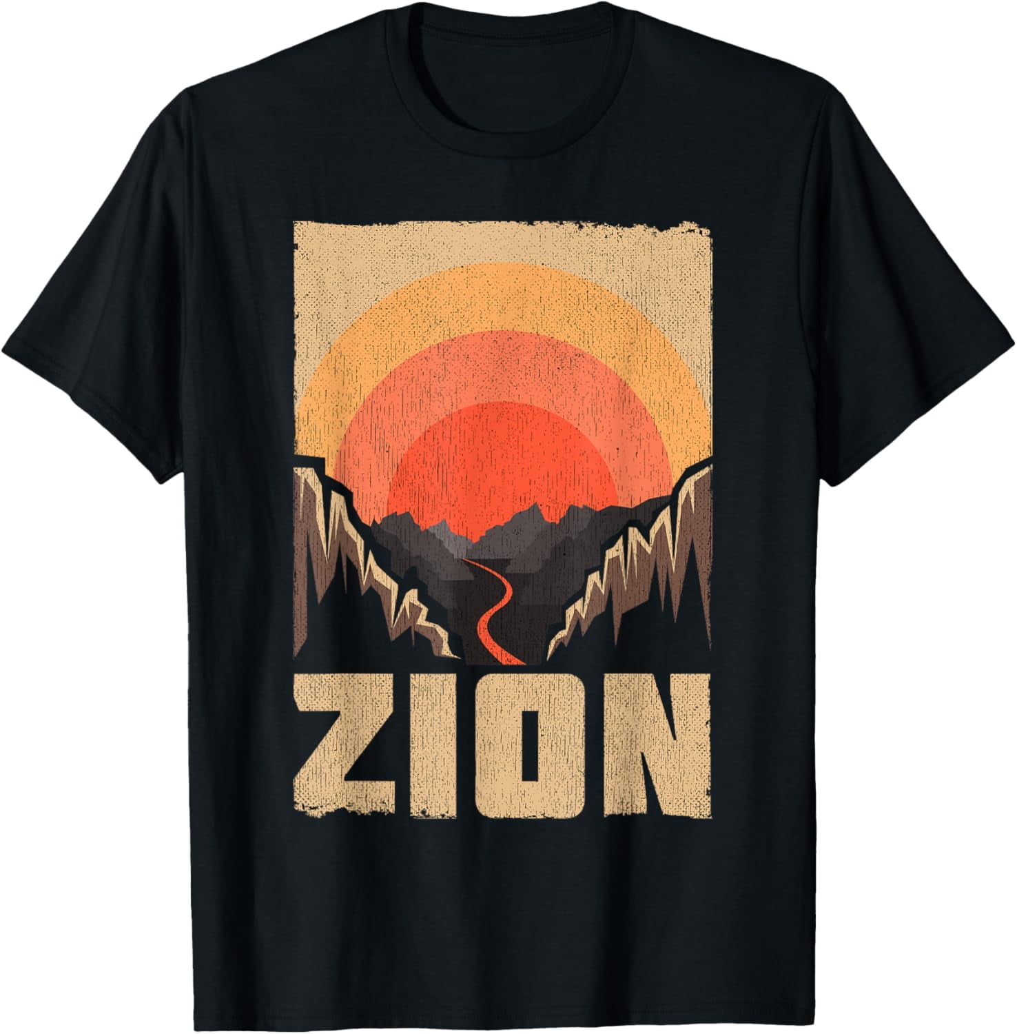 t-shirt Zion National Park Merchandise Zion Hiking Souvenir T-Shirt ...