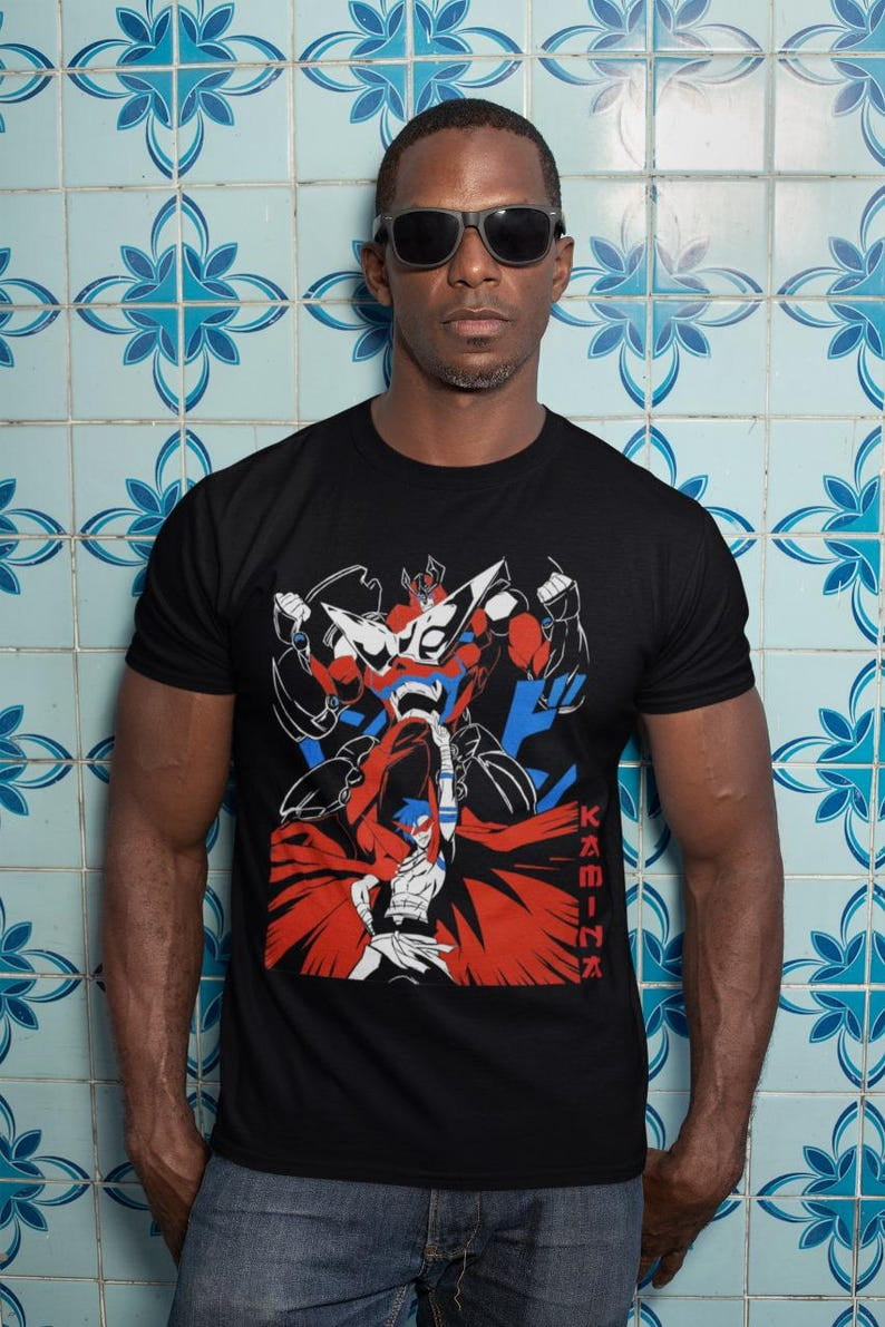 t-shirt for vacation, Kamina Tengen Toppa Gurren Lagann T-Shirt, Kamina ...
