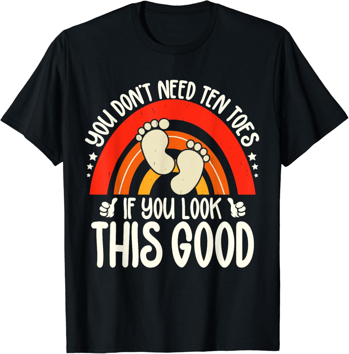 t-shirtFunny Amputated Toe Recovery Support, Toe Amputee Survivor T ...