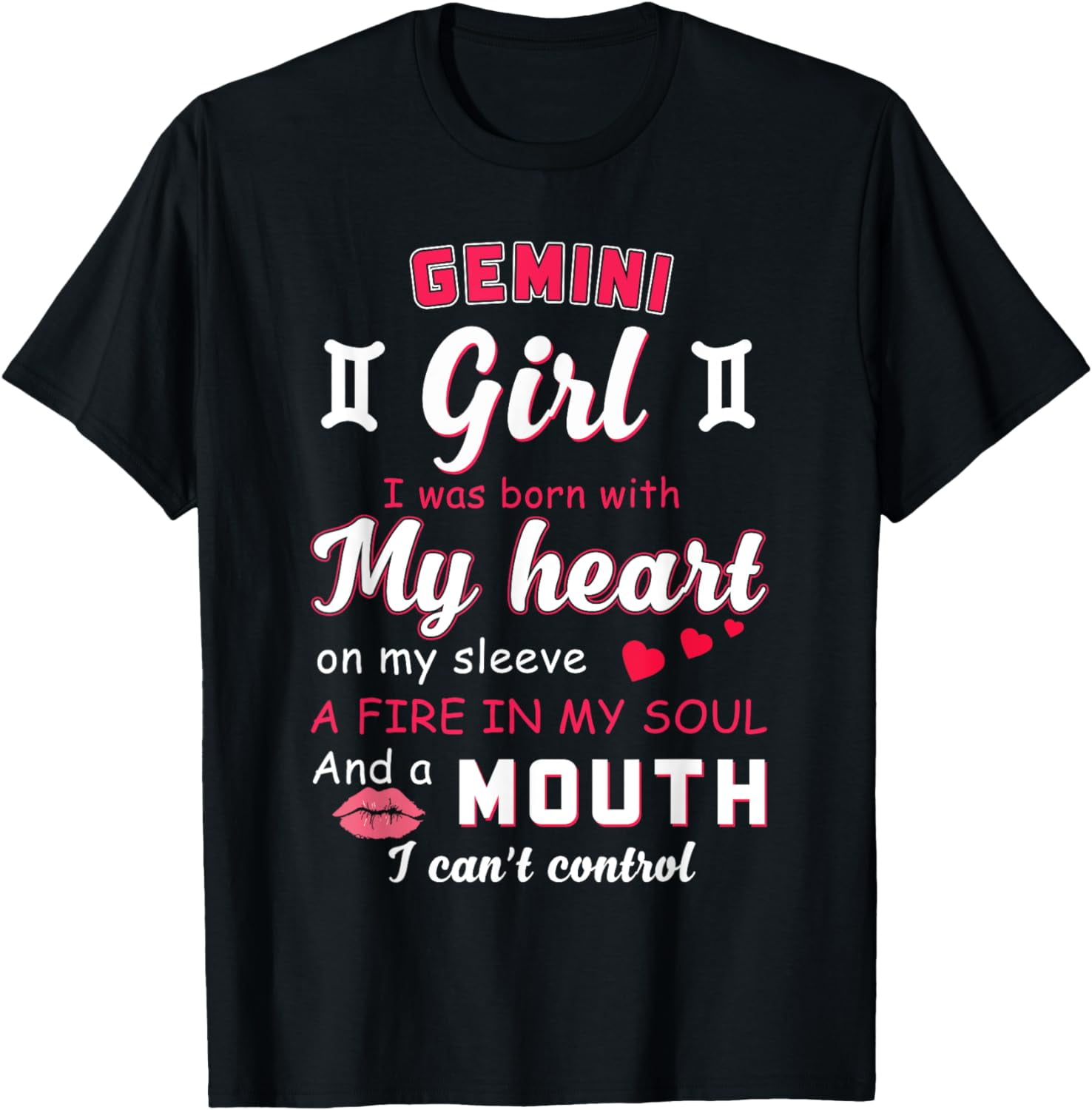 t-shirtGemini Girl Funny Quote With Zodiac Sign Birthday T-Shirt mens t ...