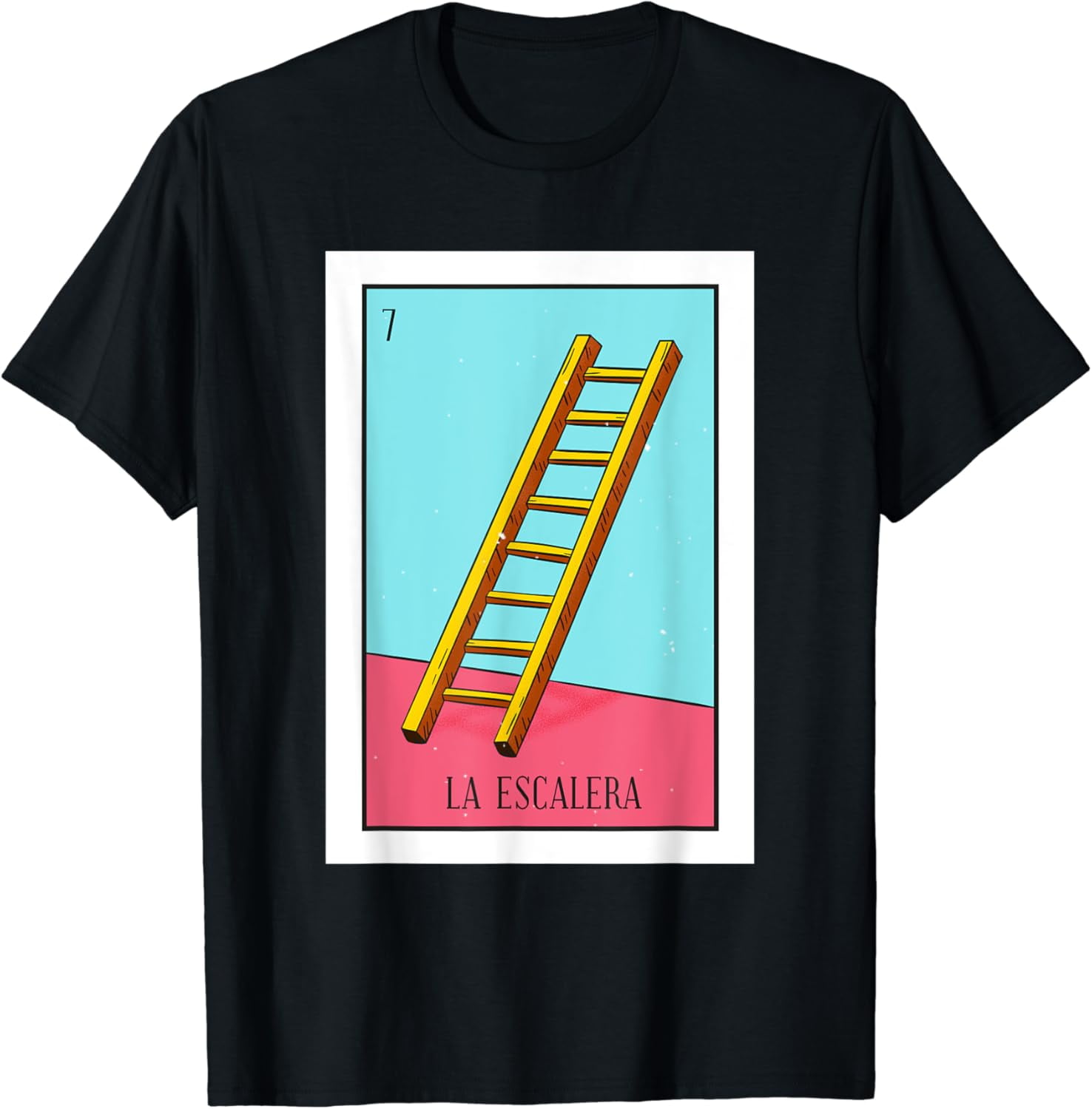 t-shirtLa Escalera Lottery Gift The Ladder Card Mexican Lottery T-Shirt ...