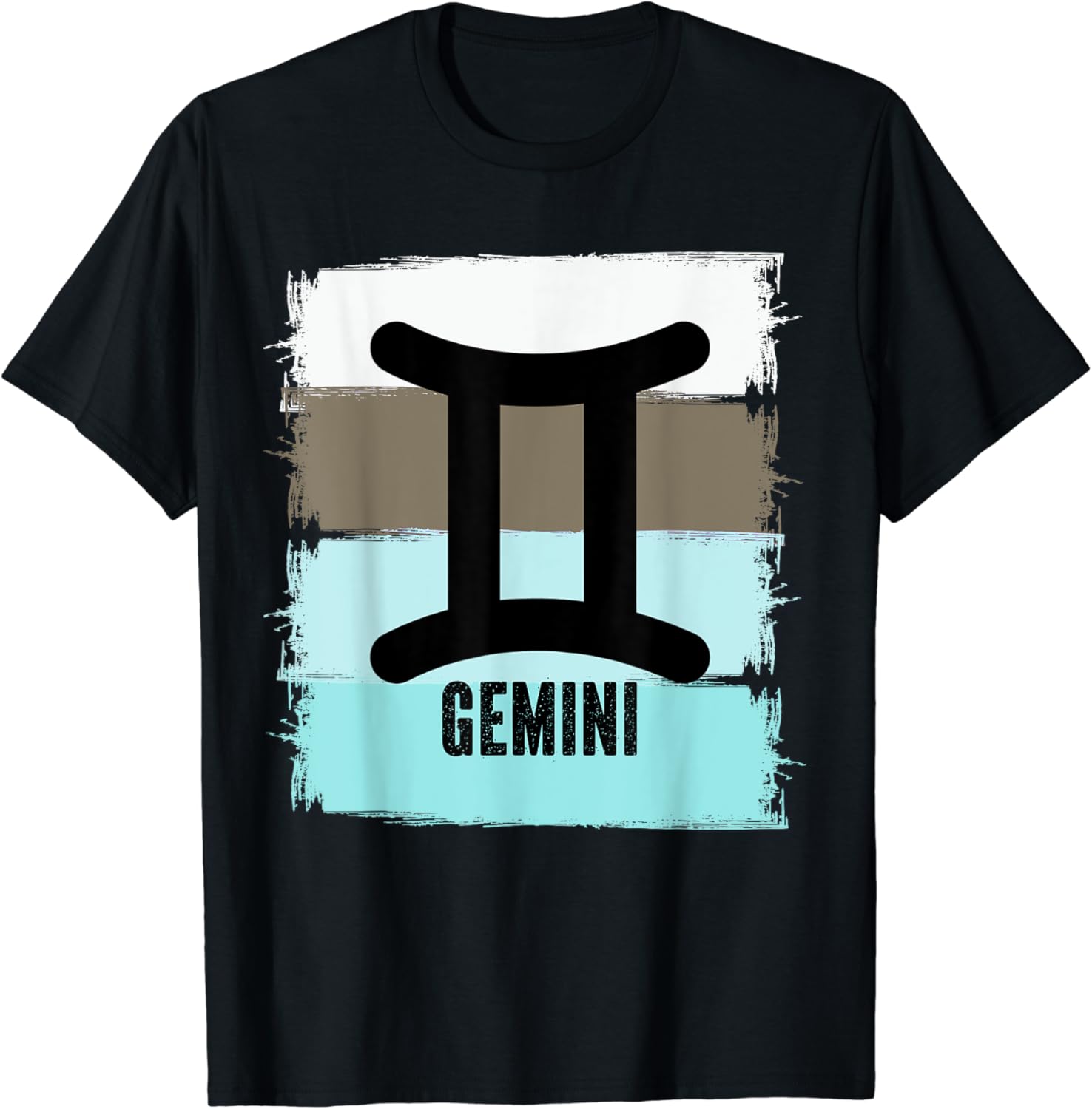t-shirtMens Gemini SYmbol Retro Vintage Distressed Cool Zodiac Sign T ...