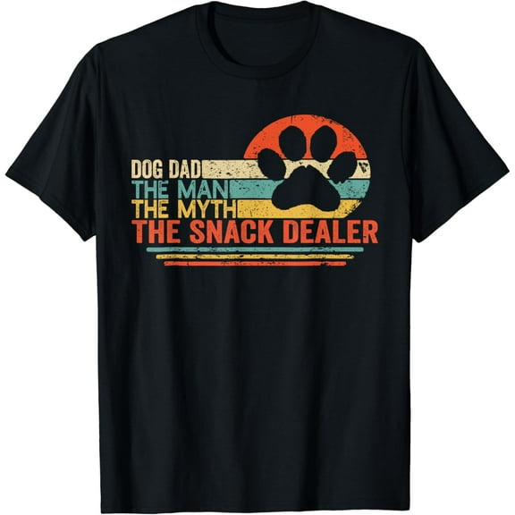 Cat Dad The Man The Myth The Snack Dealer Mens T-Shirt - Walmart.com