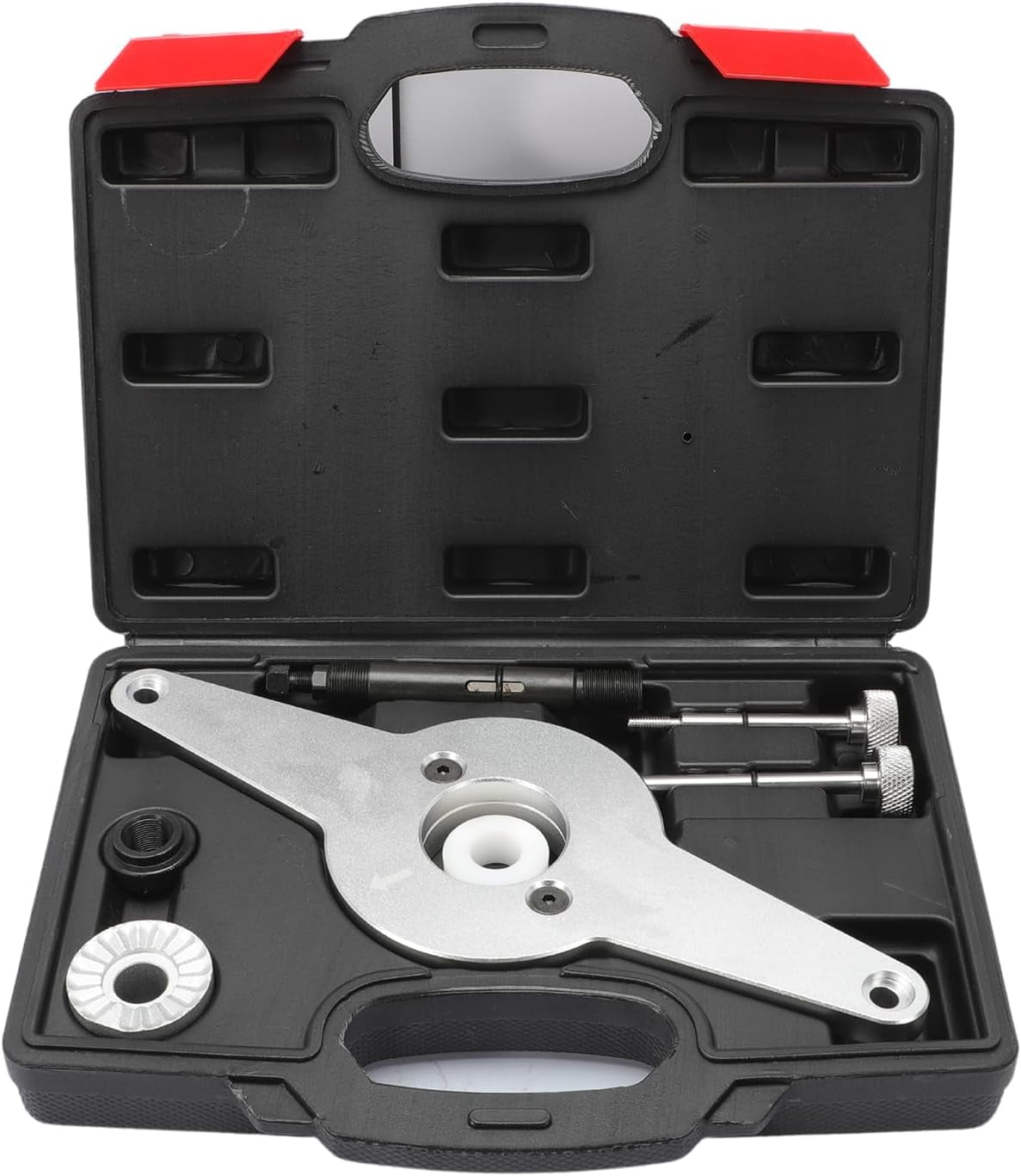 t10531 vibration damper holding tool, crankshaft pulley removal kit ...