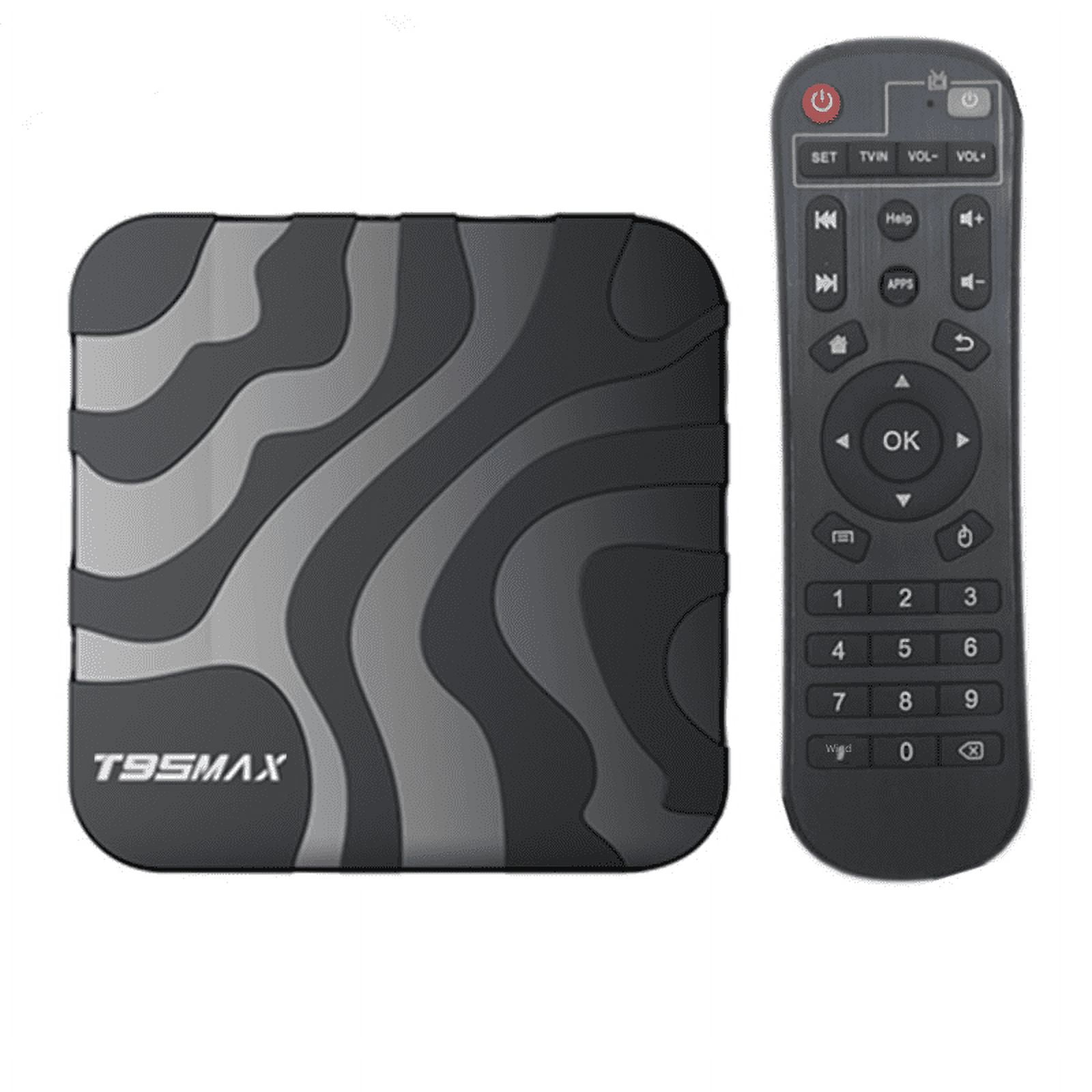 t95 max Android 12h618 4/32G network set top box 2.4g 5gwifi dual band Bluetooth TVBox - Walmart.com