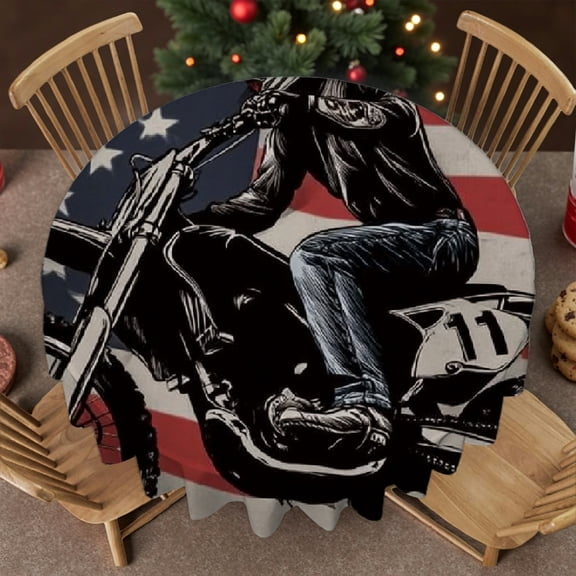 Dirt Bike Tablecloth