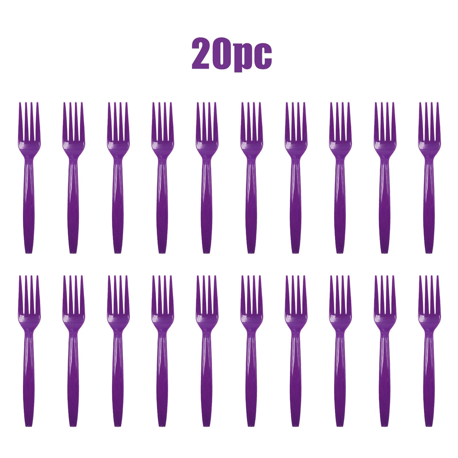 tableware set Plastic Forks Party Disposable Forks Utensils Plastic ...