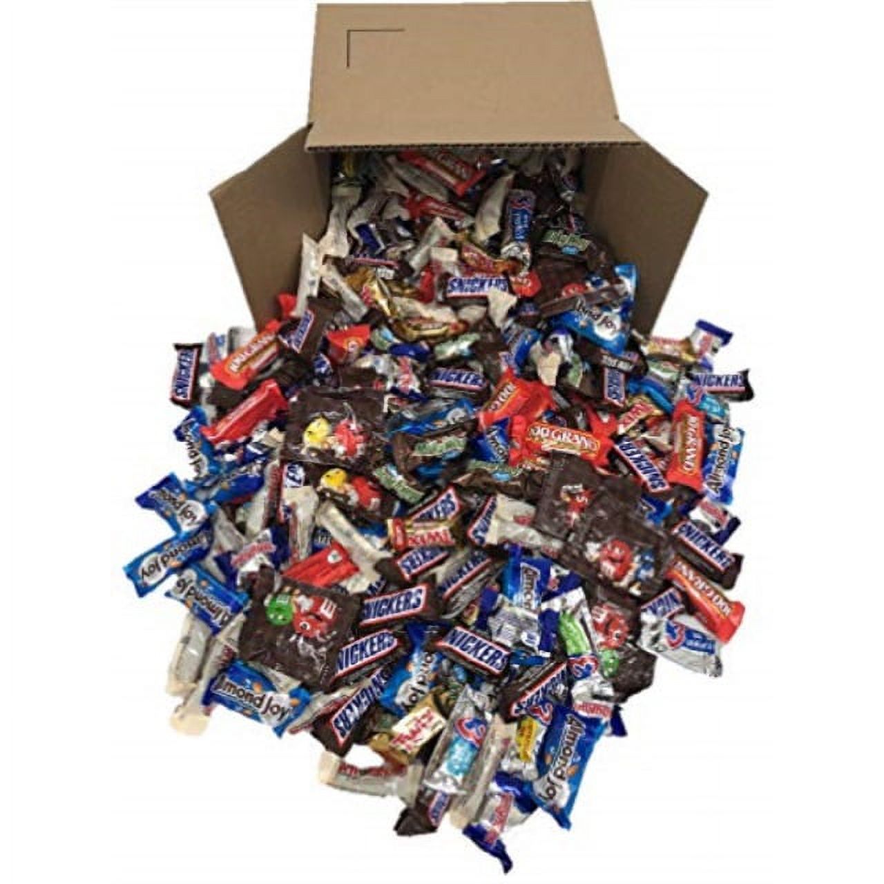 taboom assorted bulk chocolate, individually wrapped: 5 lb box variety ...