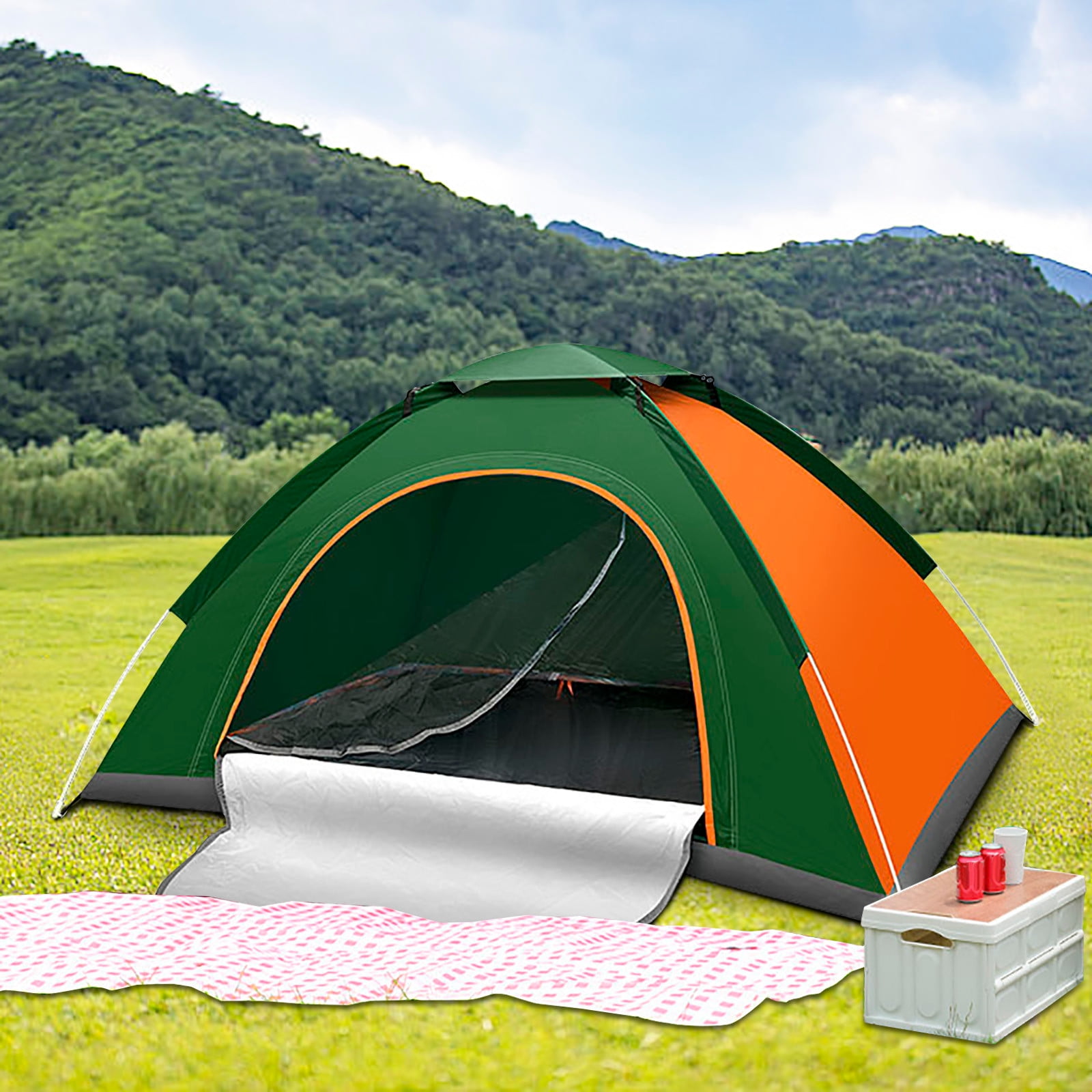 taicans Beach Tent,Pop Up Beach Tent Sun Shade Shelter for 2-3 Person ...