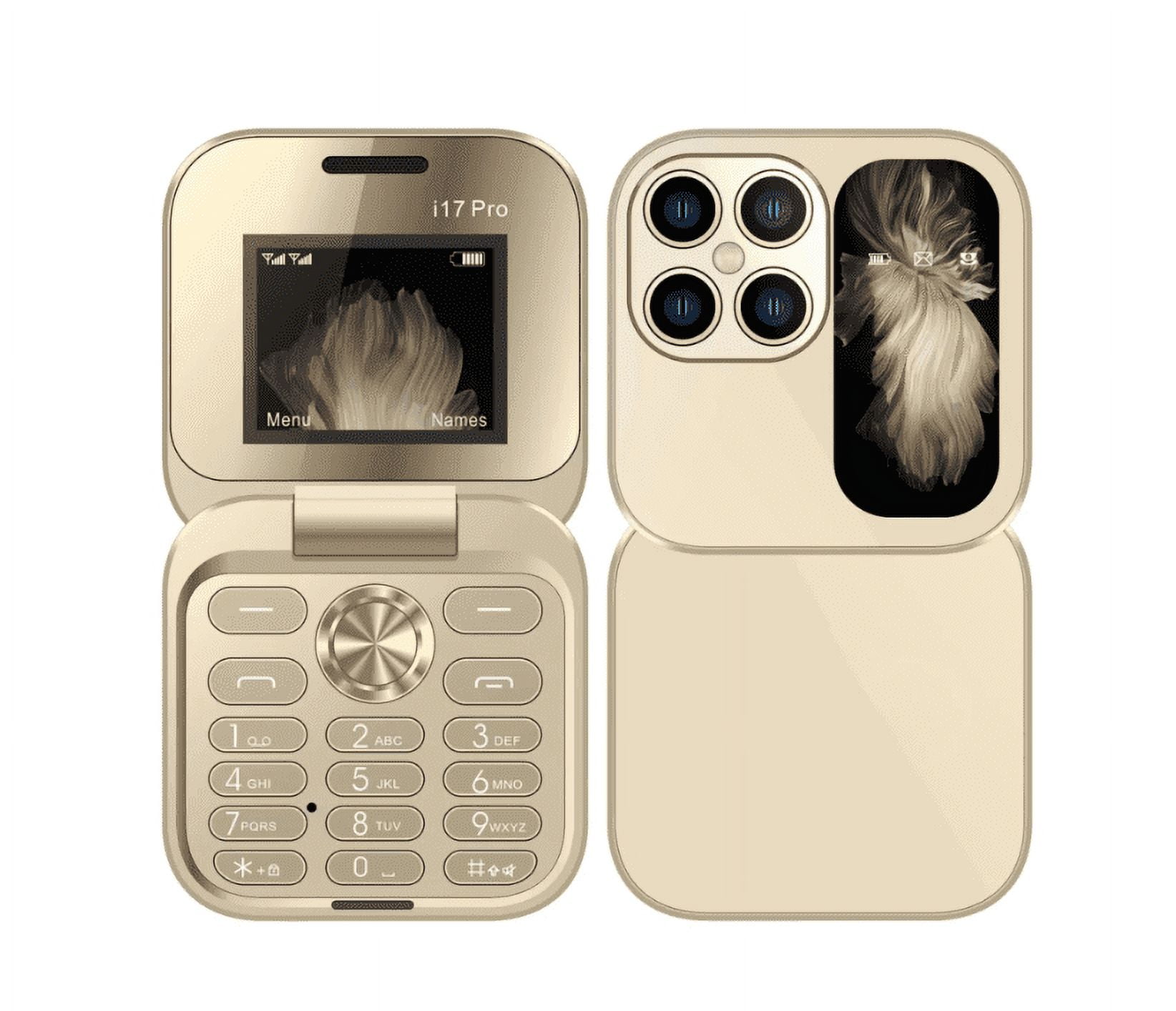 Taicans 2024 New Mini Flip Mobile Phone 2 SIM Card Small Display ...