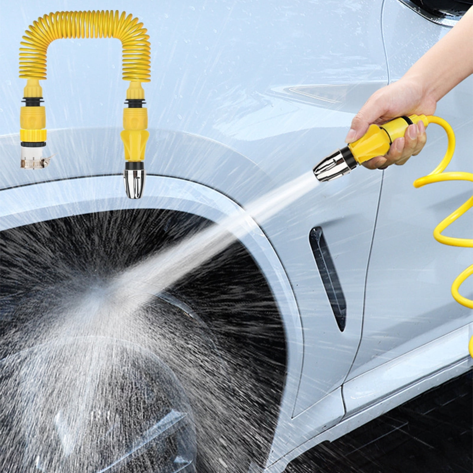 taicans Garden Hose Nozzle,Soaker Hose for Garden,Metal Garden Hose ...