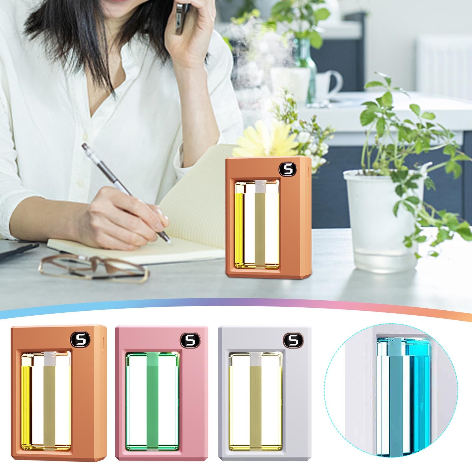 taicans Humidifiers,Mounted Essential Oil Diffuser,Quiet for Mist Top ...