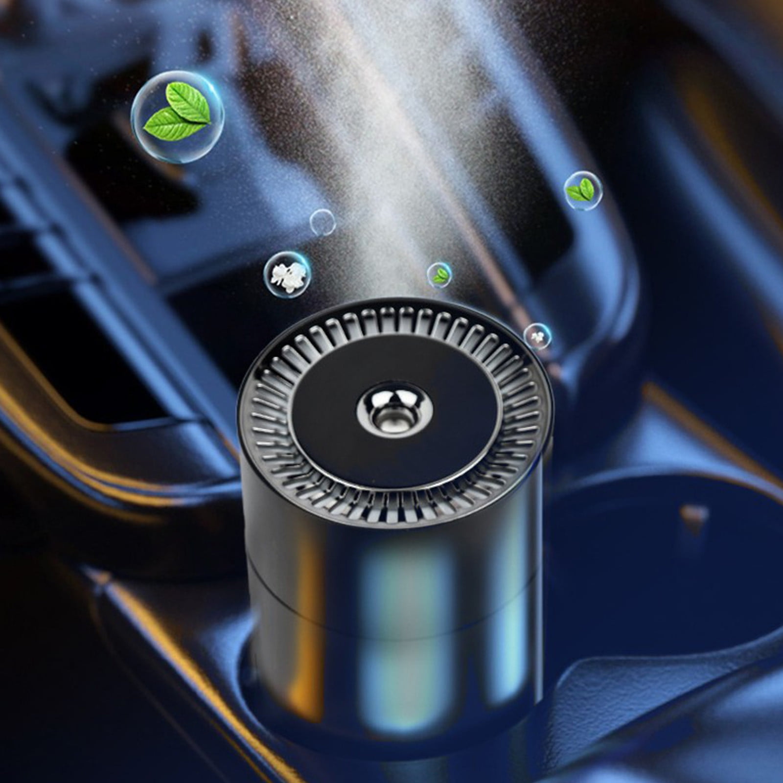 taicans Mini USB Car Humidifier,Cool Mist Humidifier with 7 Colors ...