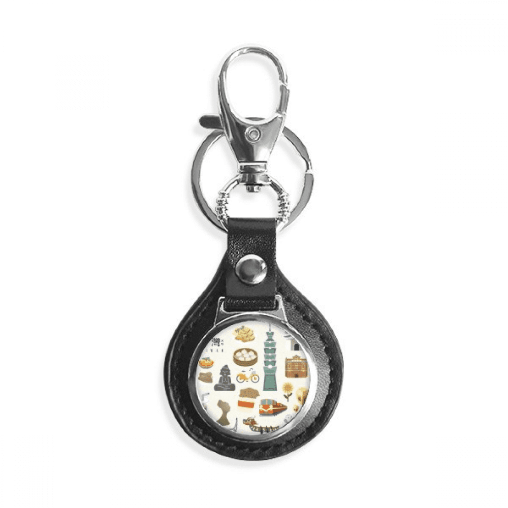 taiwan features travel attractions key link chain keyholder finder hook ...