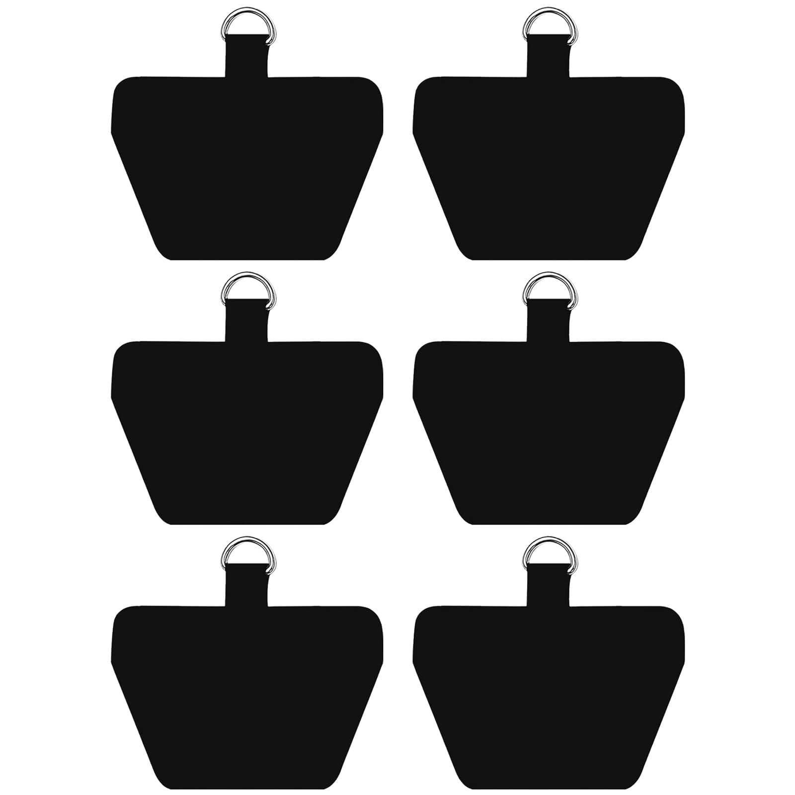 takyu Cell Phone Lanyard Patches, 6 Pack Universal Phone Safety Tether ...