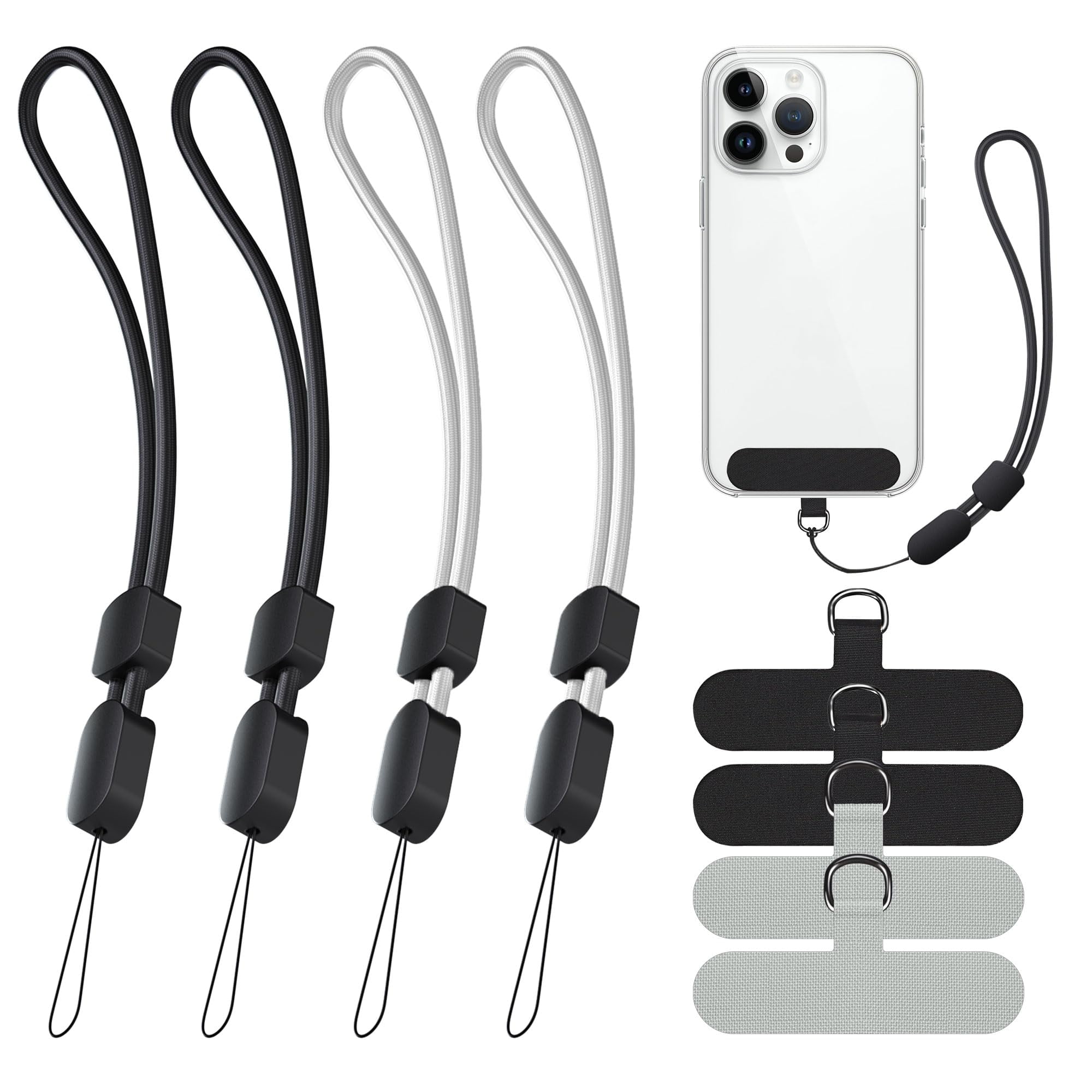 takyu Phone Lanyard Wrist Strap, Adjustable Wristlet Strap for Around ...