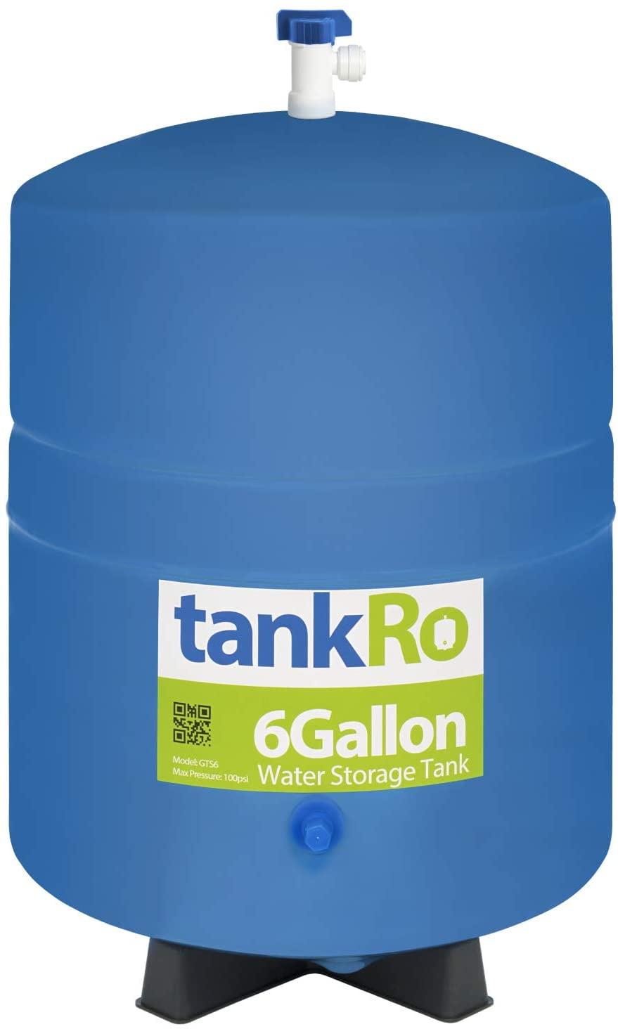 tankRO – RO Water Filtration System Expansion Tank – 6 Gallon Water ...