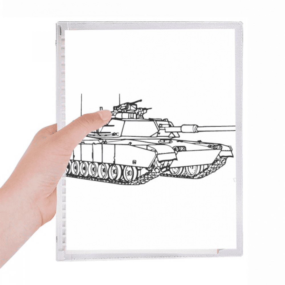 tanks side equipment notebook loose diary refillable journal statiry ...
