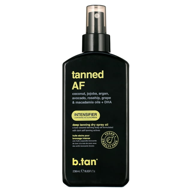 Tanned AF Deep Sun Self-Tanner & Tan Intensifier - Walmart.com