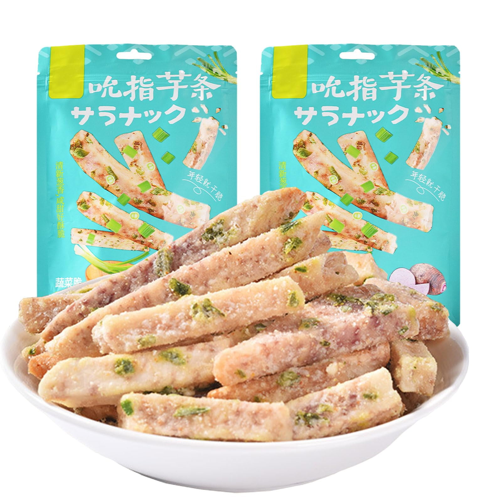 taro vegetable snacks，Taro Chips KEF16 with Sea Salt, 7.05 Oz /200g ...