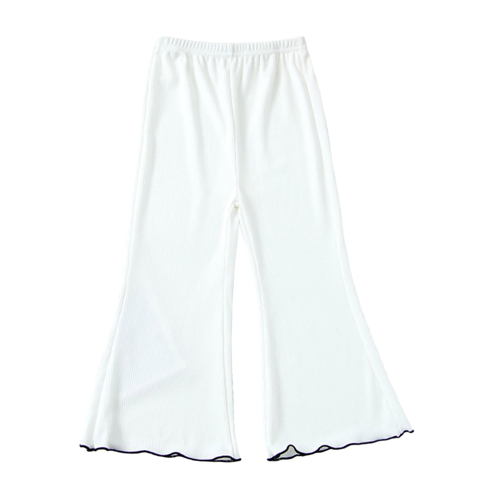 tarylea Baby Clothes Toddler Girls Flare Pants Seamless High Waisted ...