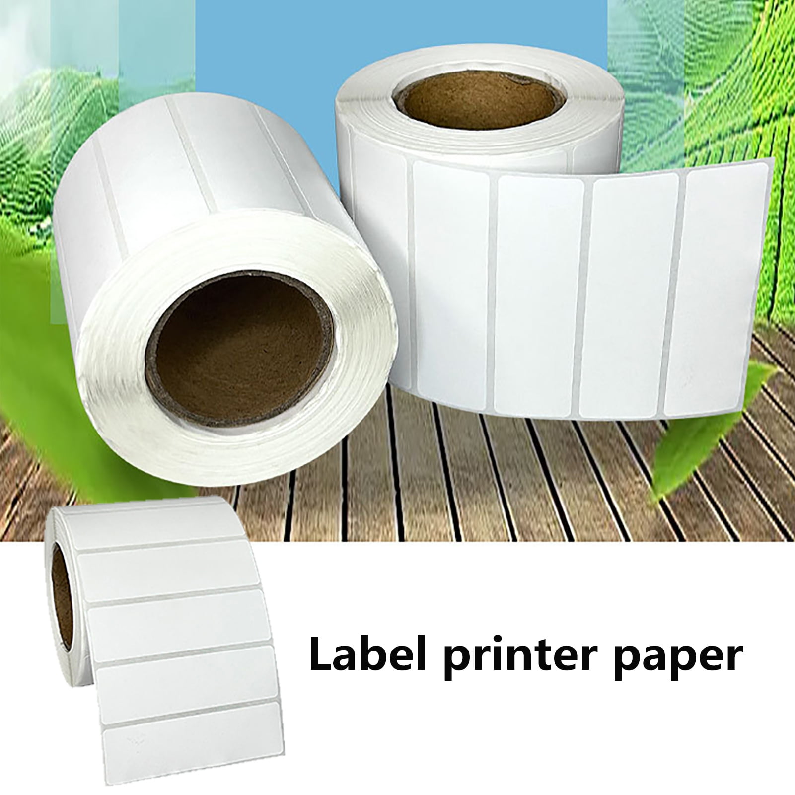 tasrioml 1 Roll Freezer Label Sticker Self-Adhesive Waterproof Strong ...