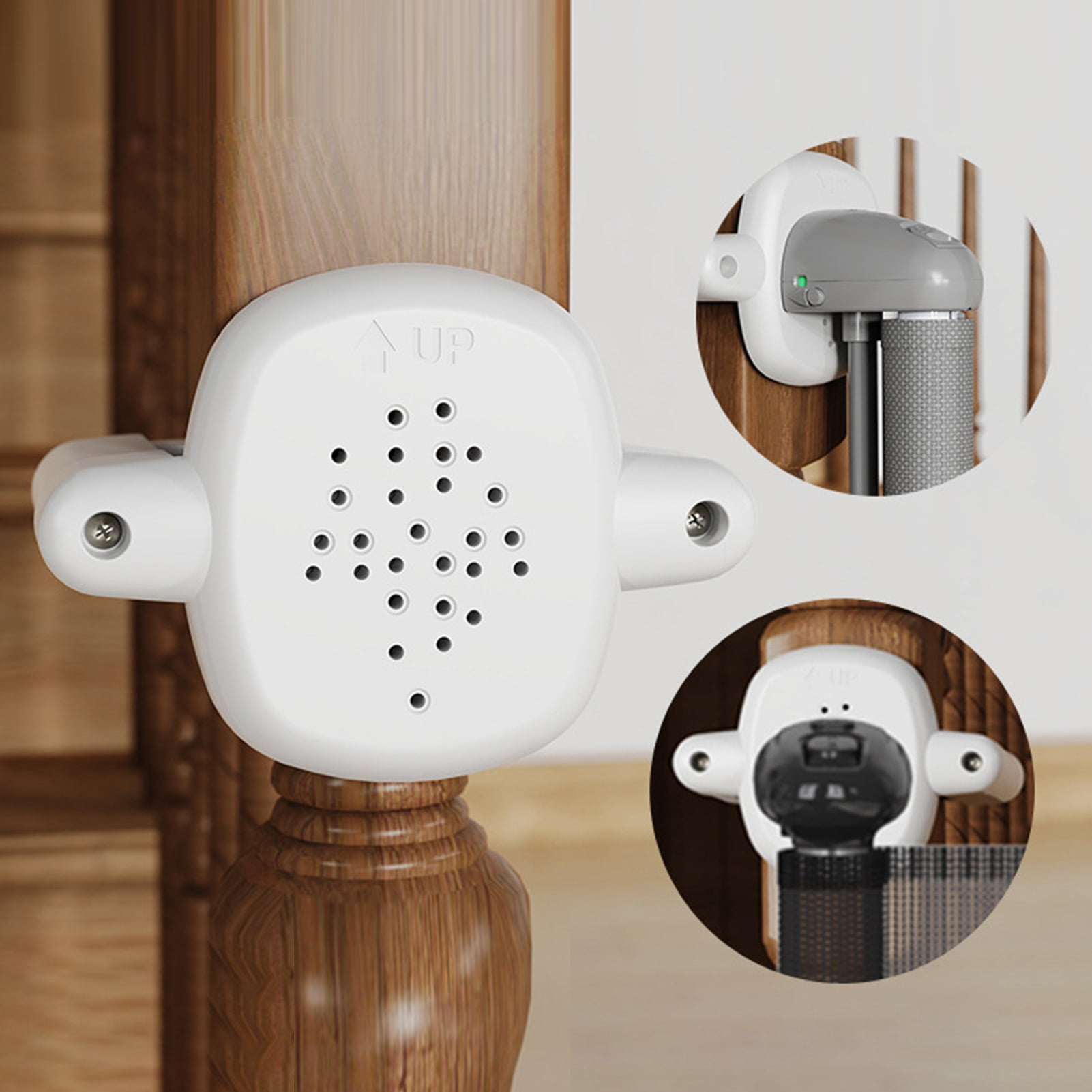 tasrioml 2Pcs Baby Gate Banister Adapter Heavy Duty Children Safety Net ...