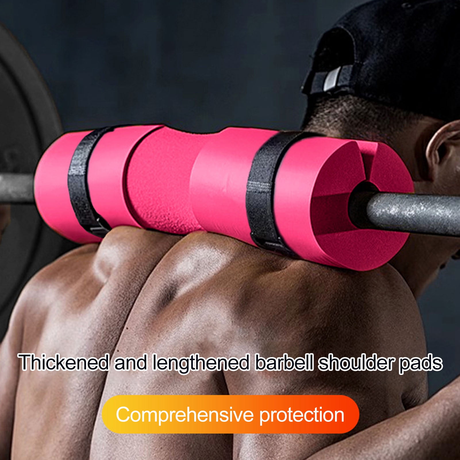 tasrioml Barbell Squat Pad Foam Sponge Support Pad Shoulder Neck ...