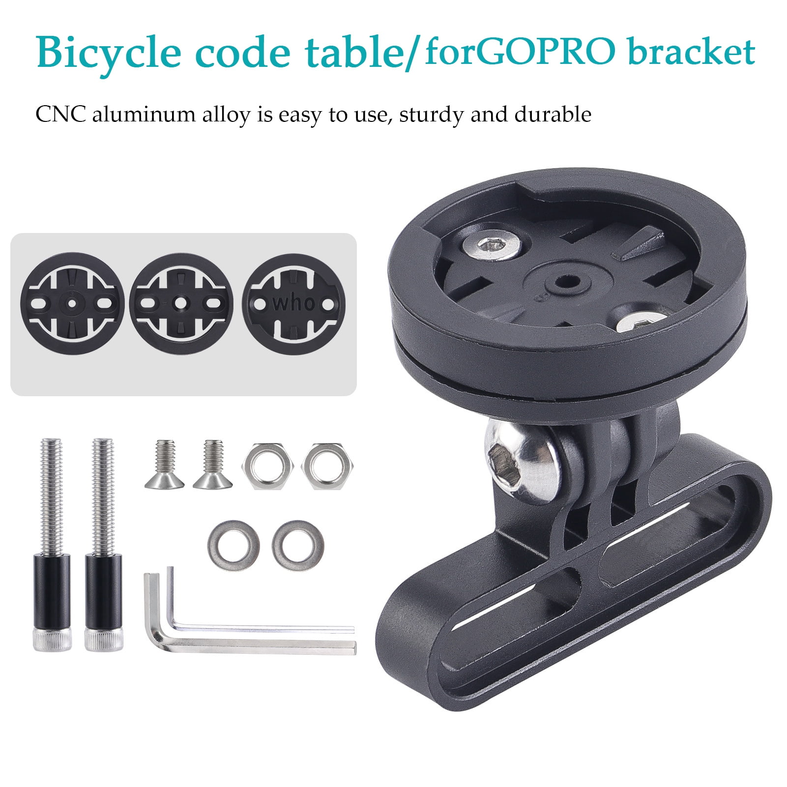 tasrioml Bike Computer Mount for GoPro Adjustable Lightweight Universal ...