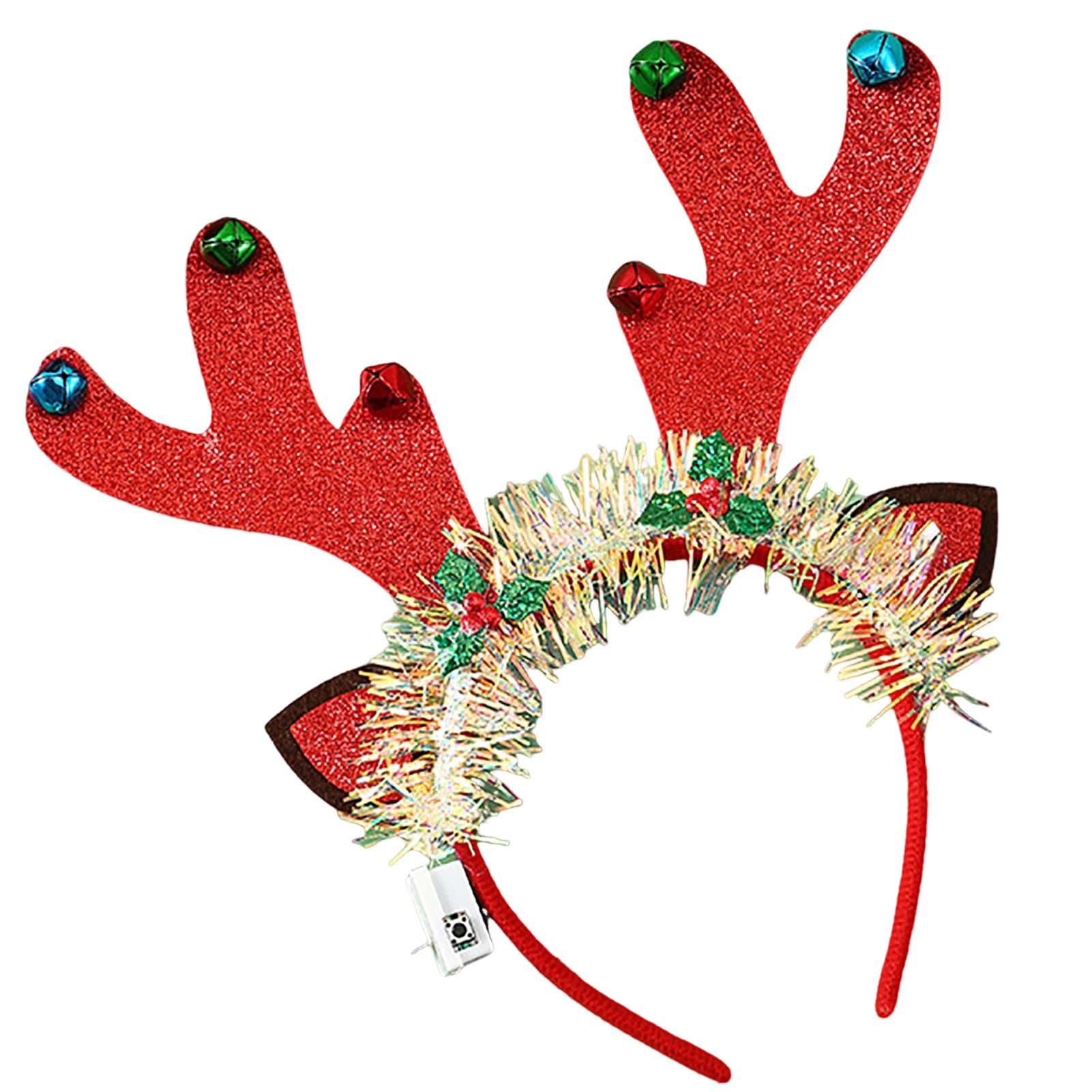 tasrioml Christmas Headbands Felt Xmas Head Topper, Various Design ...