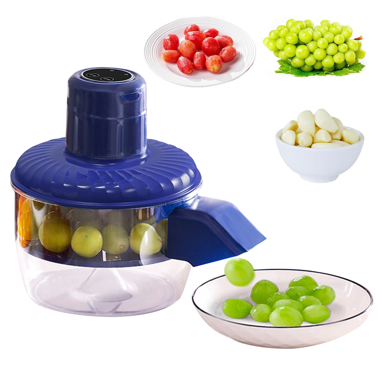 tasrioml Electric Grape Peeler Machine Automatic Fruit Garlic Peeler ...