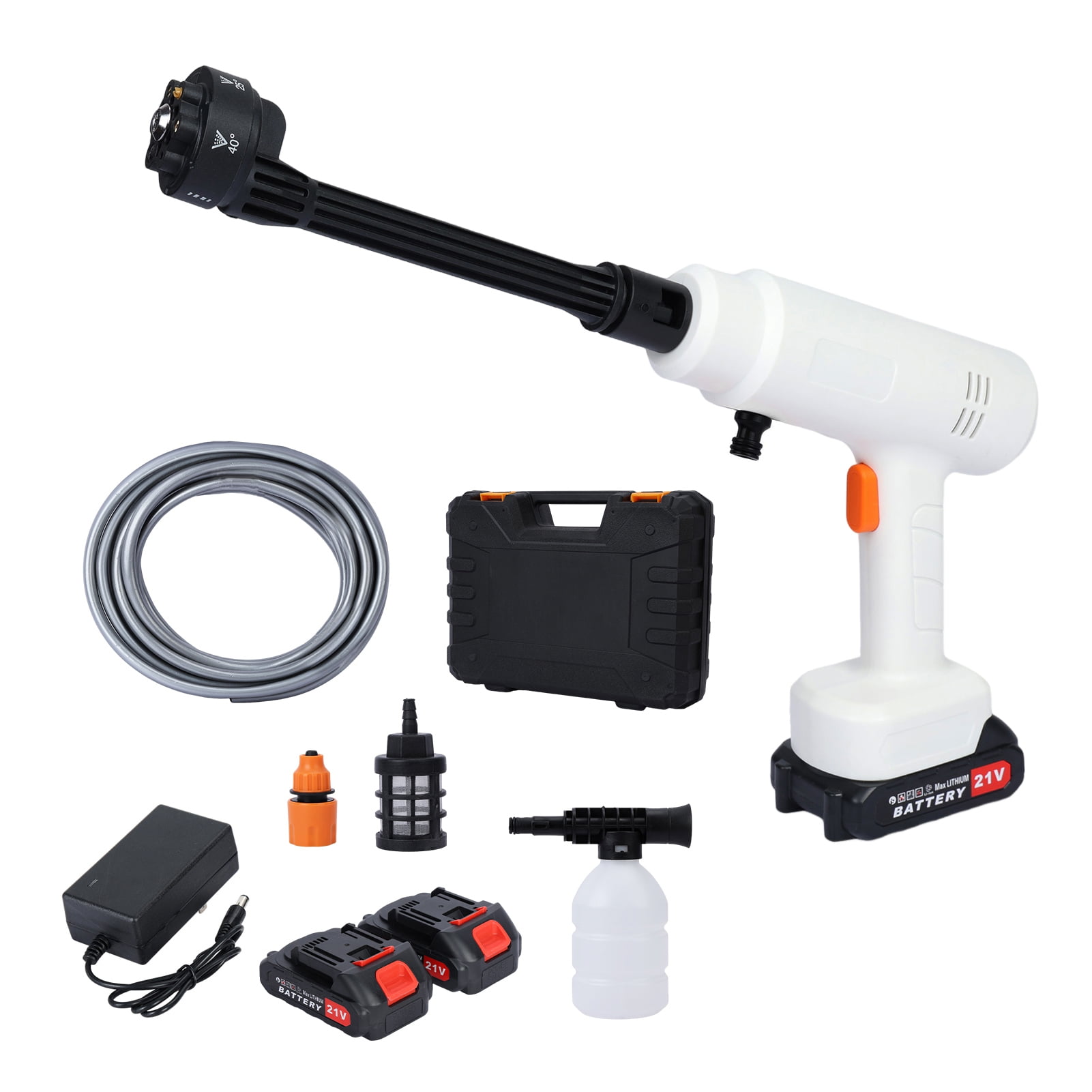 tasrioml Electric Pressure Washer, 180W Portable Auto Cordless Electric ...