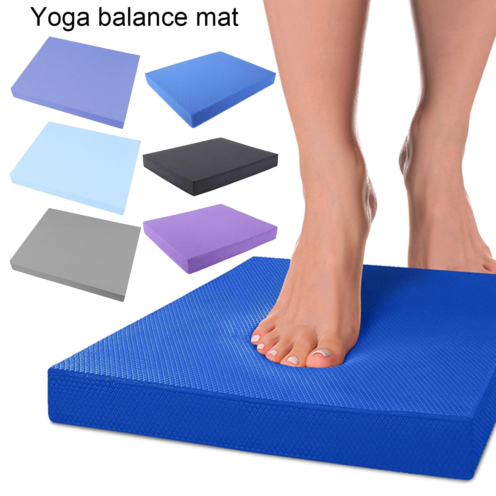 tasrioml Extra Wide Yoga Balance Pad Men Women Physical Therapy High ...
