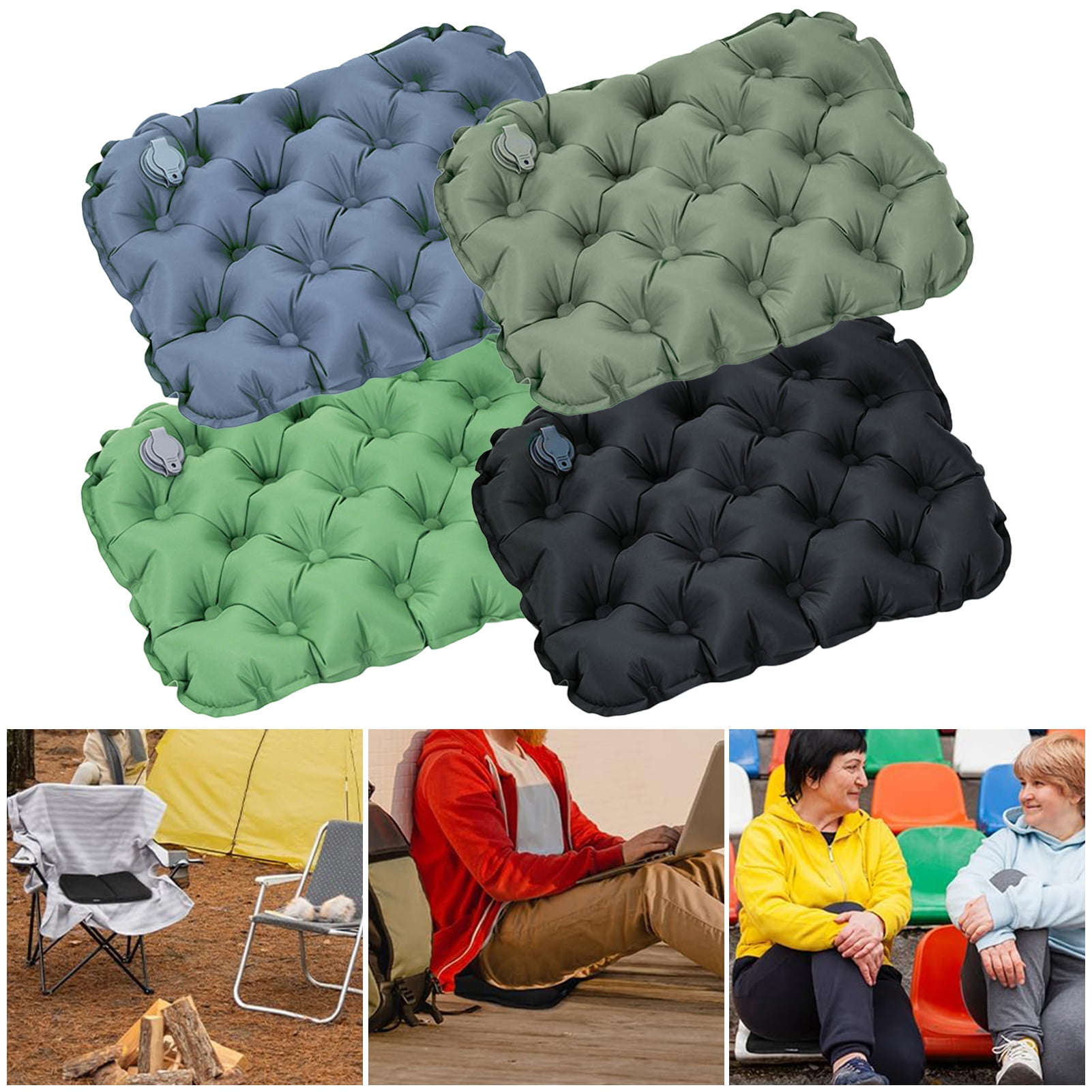 tasrioml Inflatable Seat Cushion Waterproof Wear-Resistant Quick ...