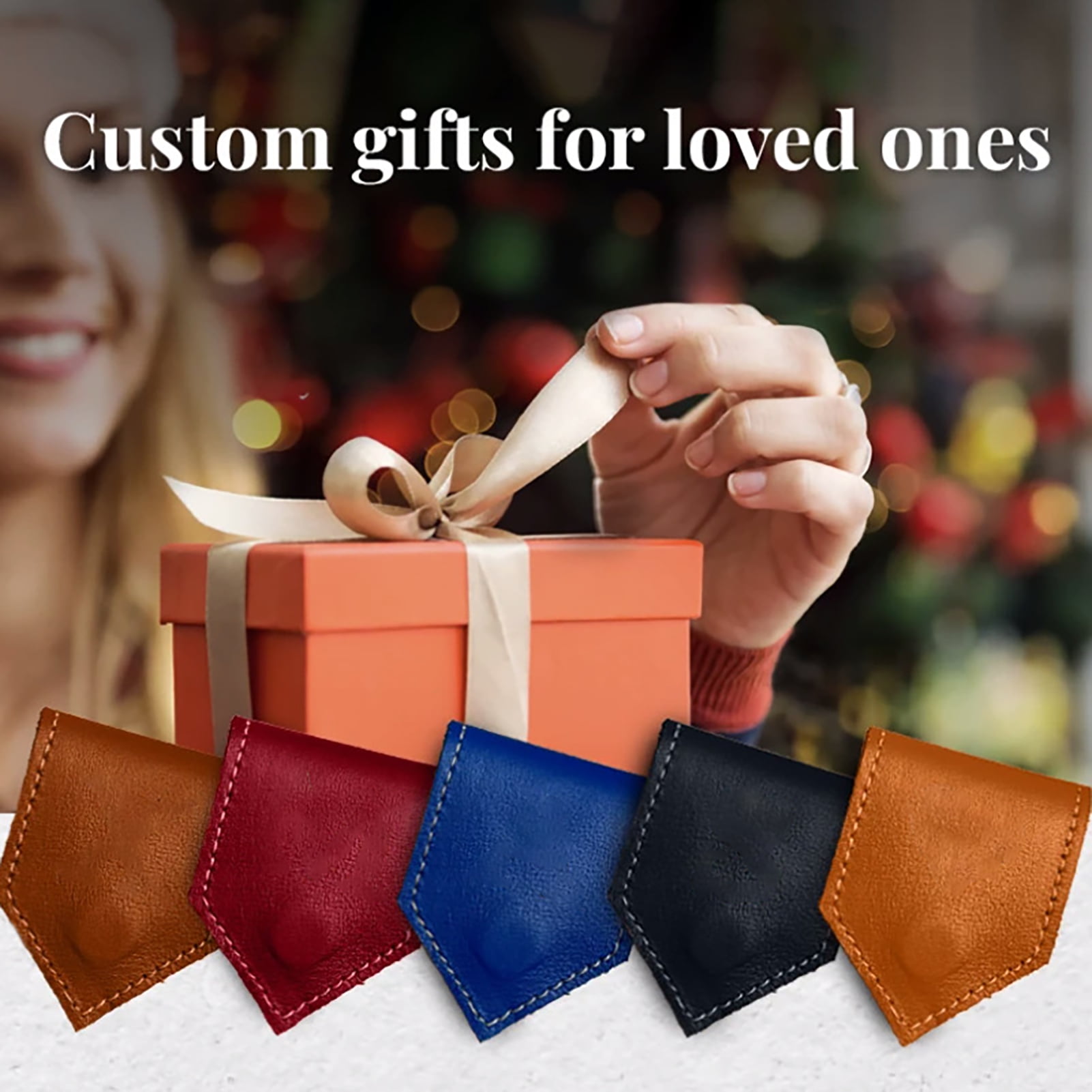 tasrioml Magnetic Bookmark Faux Leather Clip-on Magnetic Page Marker ...